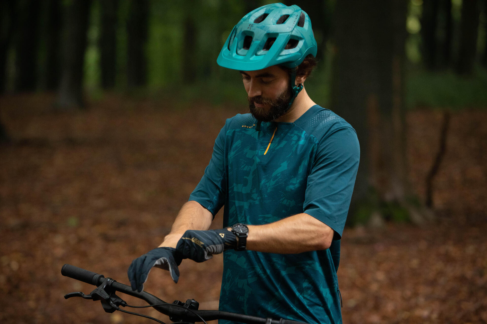 Mountain Bike Helmet EXPL 500 - Green