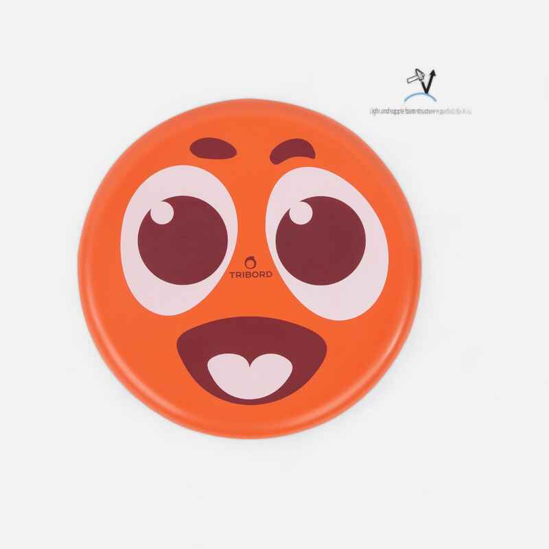 Lendav taldrik, punane naeratus - Decathlon