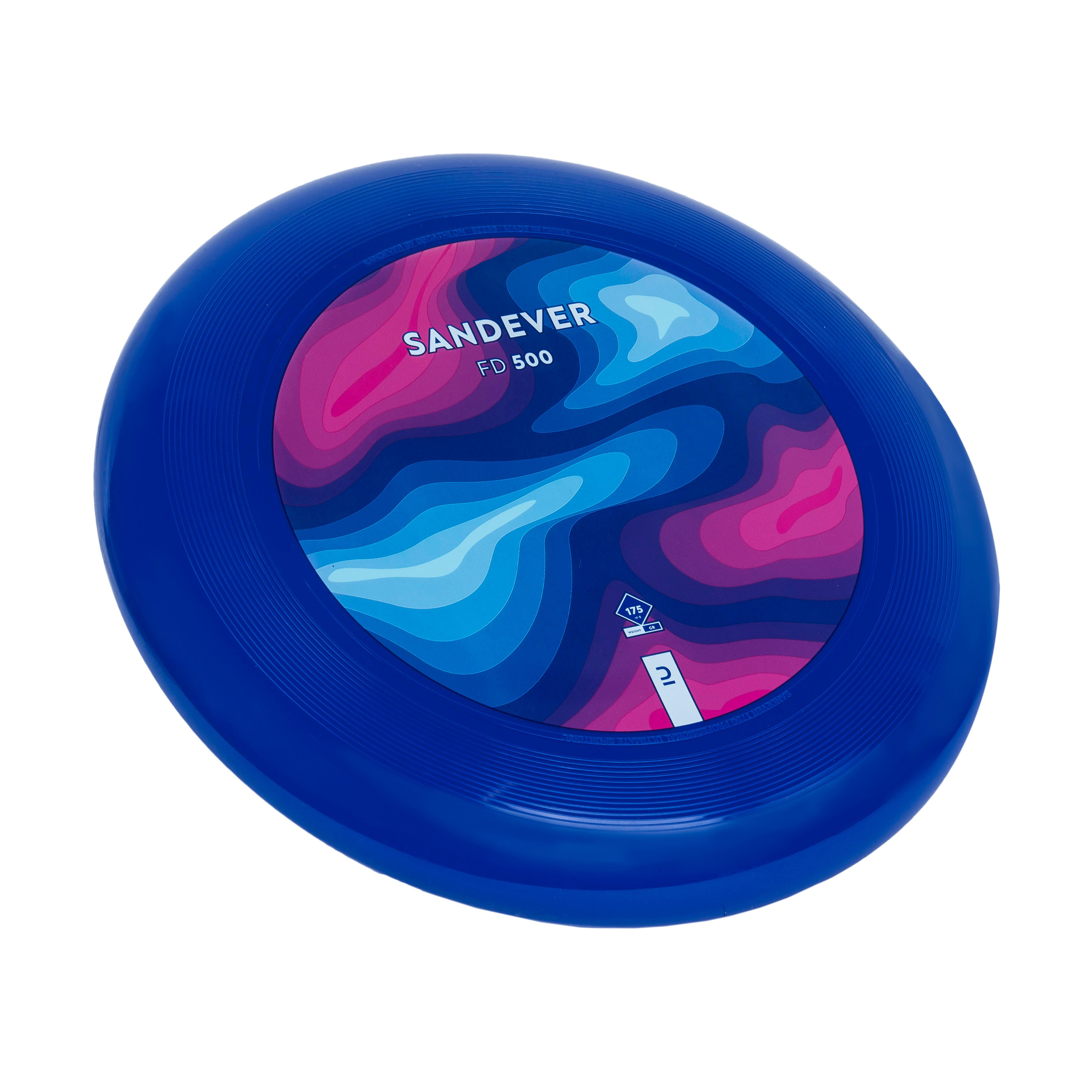 Ultimate frizbi Vibration 175 g plavi - Decathlon