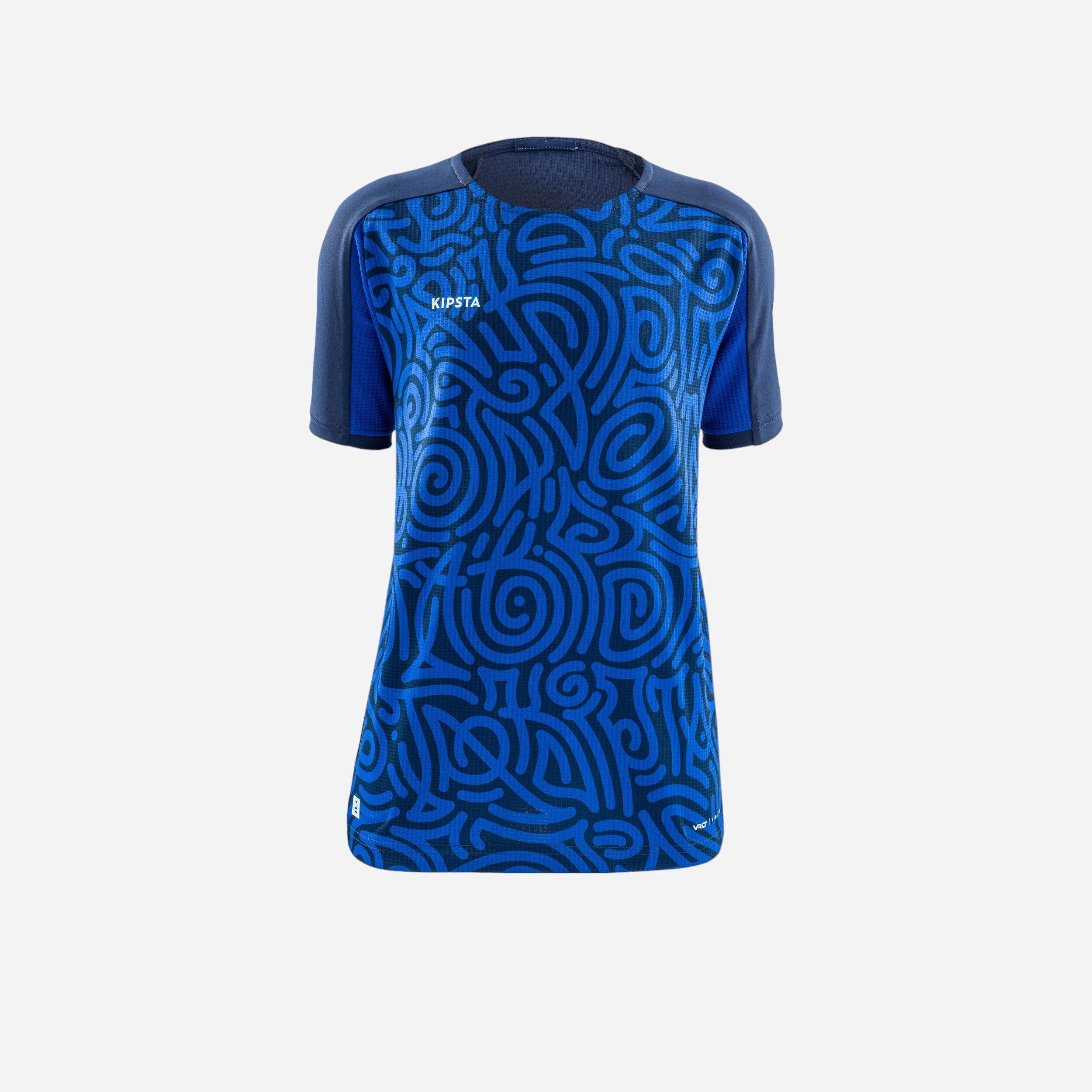 Kids' Football Shirt Viralto JR Letters - Blue