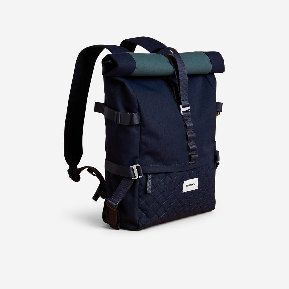 Mochila de Equitação 30 L - Verde e Azul. FOUGANZA - Decathlon
