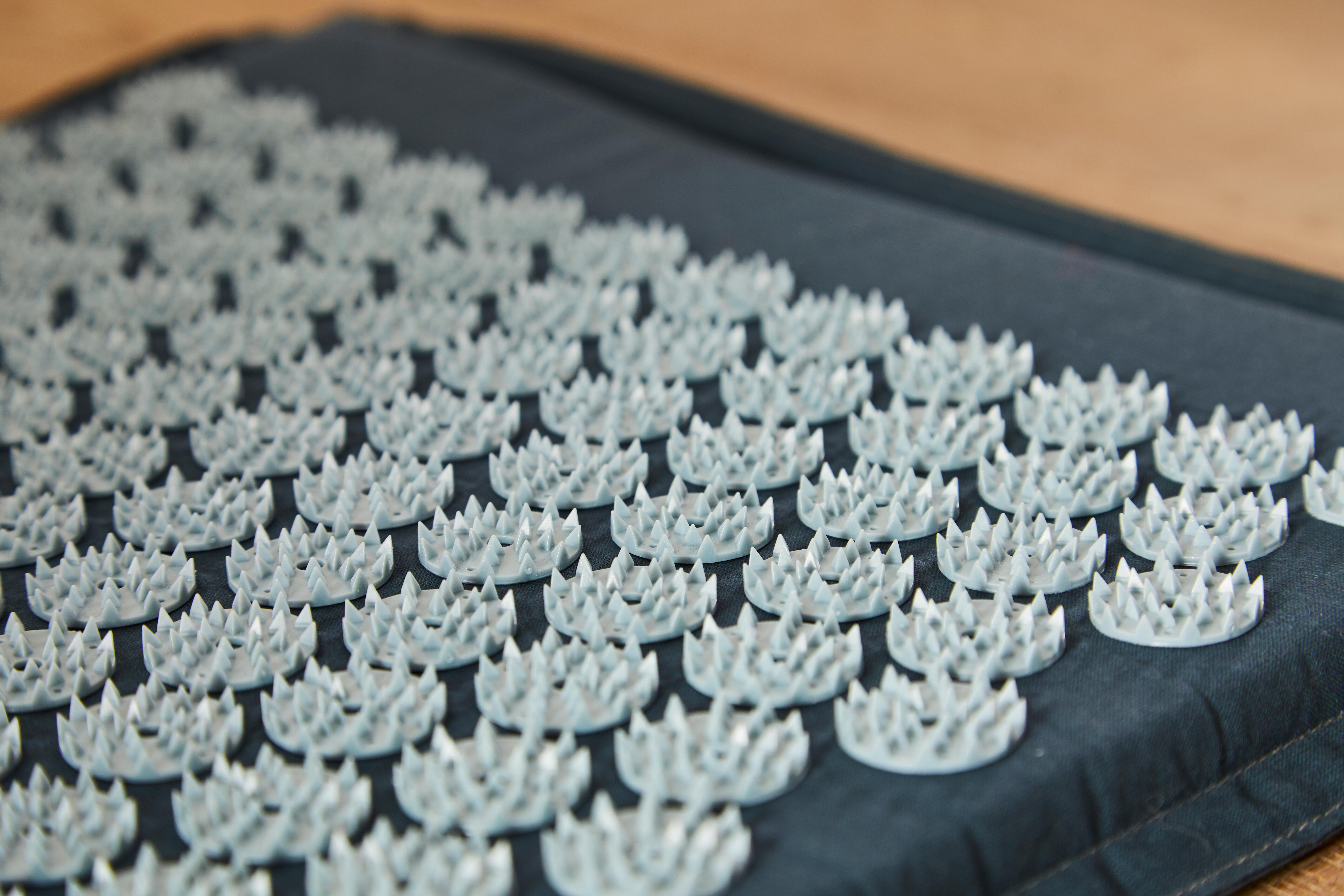 Acupressure Mat and Cushion - Blue - Grey, Rainy blue - Decathlon ...