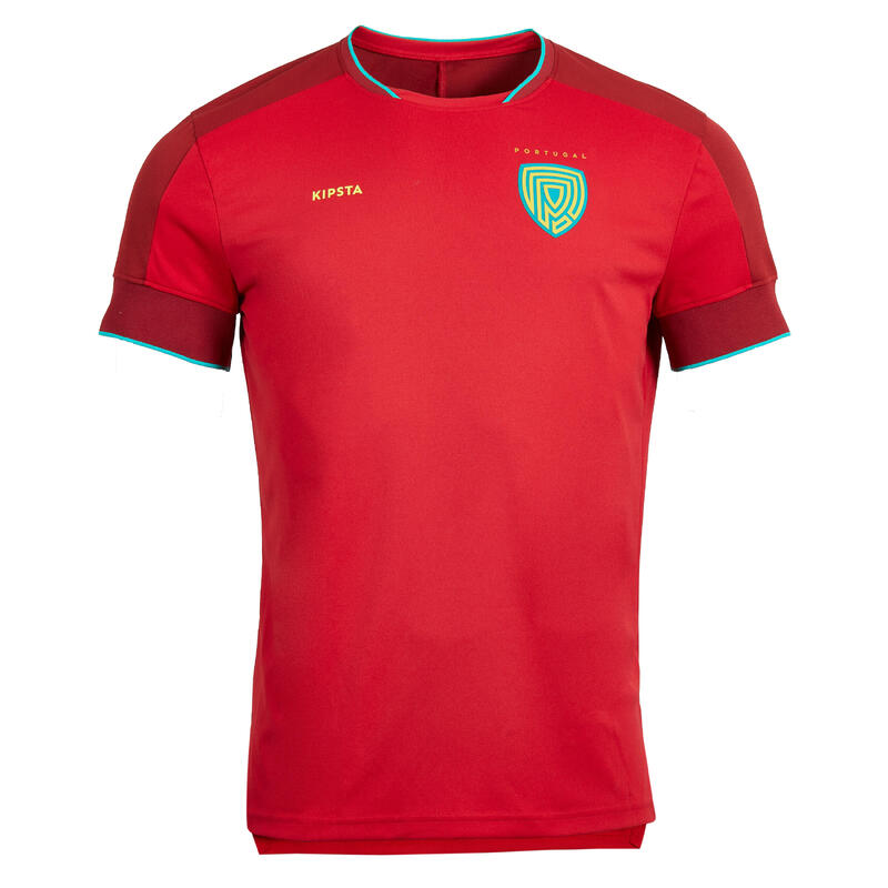 Damen/Herren Fussball Trikot Portugal 2024 - FF500 Fanshirt KIPSTA ...