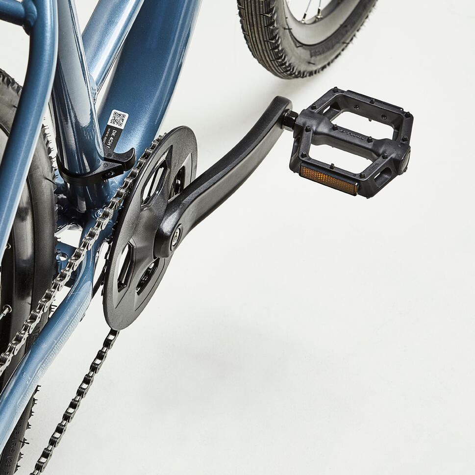 VELO TOUT CHEMIN RIVERSIDE 500 ENJAMBEMENT BAS bleu tempête RIVERSIDE ...