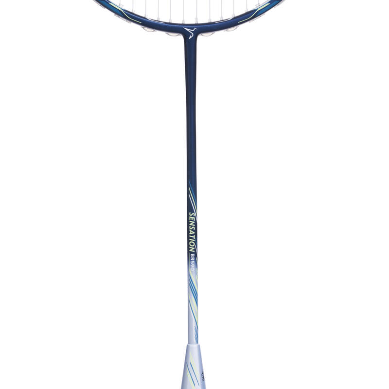 ADULT BADMINTON RACKET BR SENSATION 590 BLUE NAVY PERFLY - Decathlon