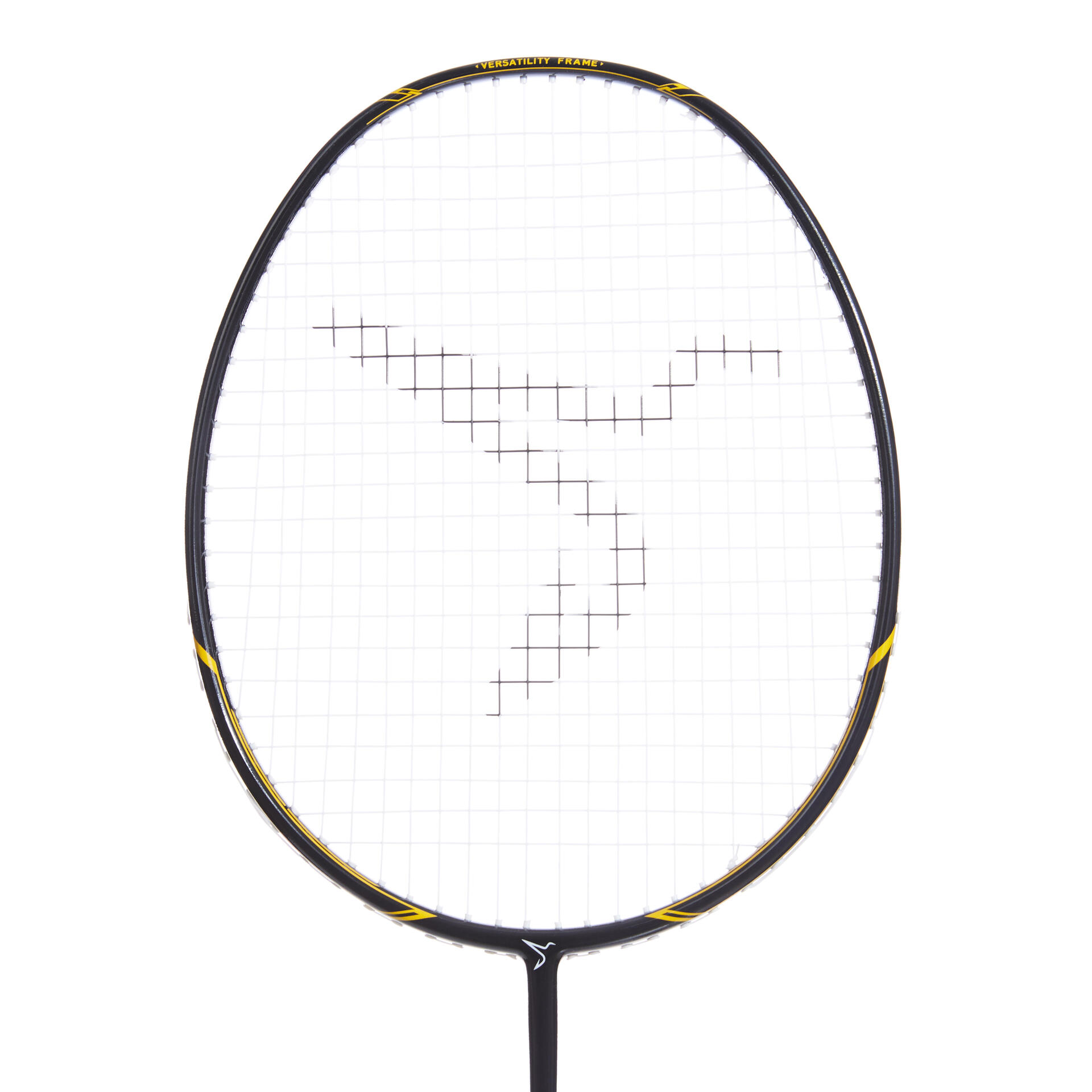 ADULT BADMINTON RACKET BR 500 BLACK YELLOW