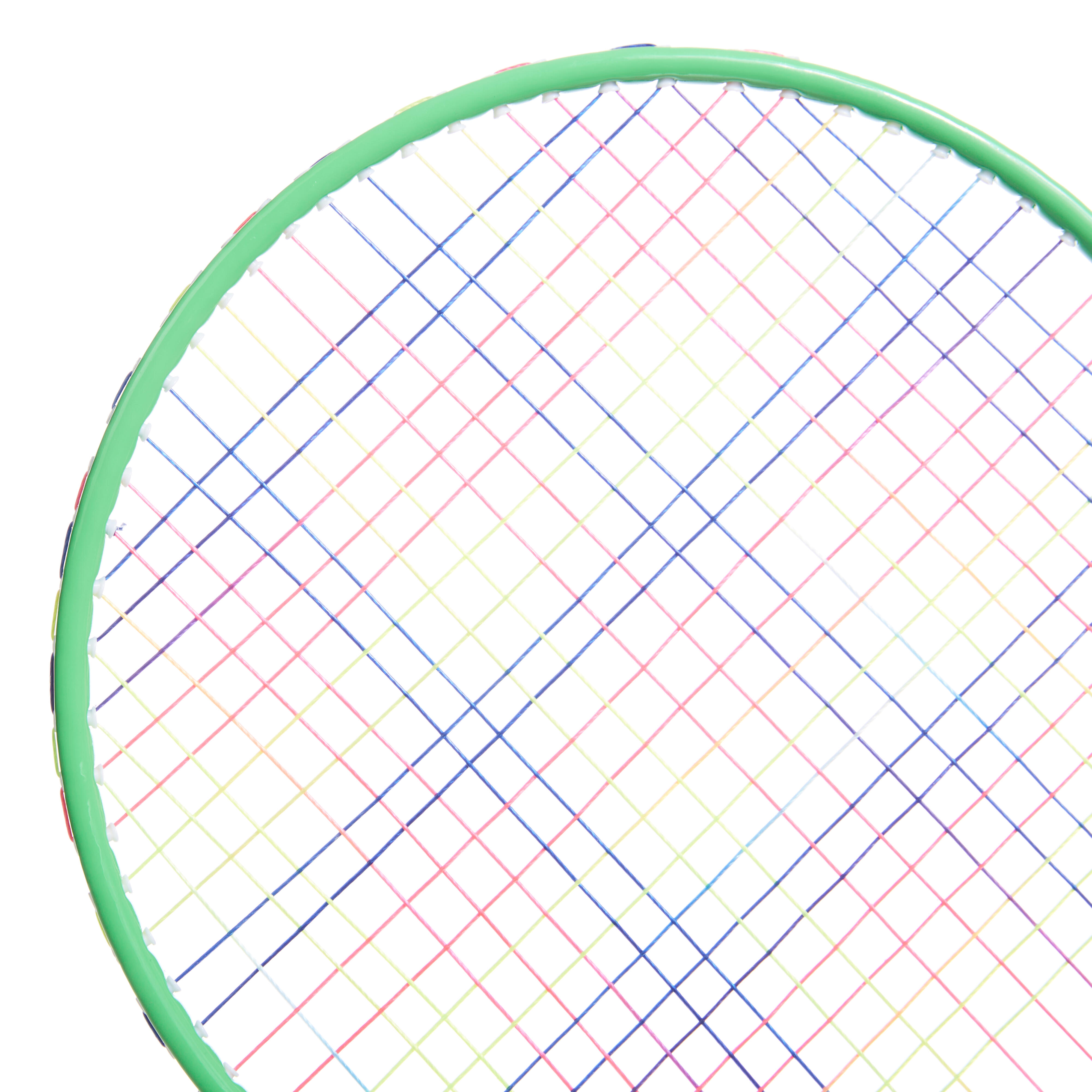 Kids' Badminton Racquet Set - BR Set Discover - Electric green, Orange ...