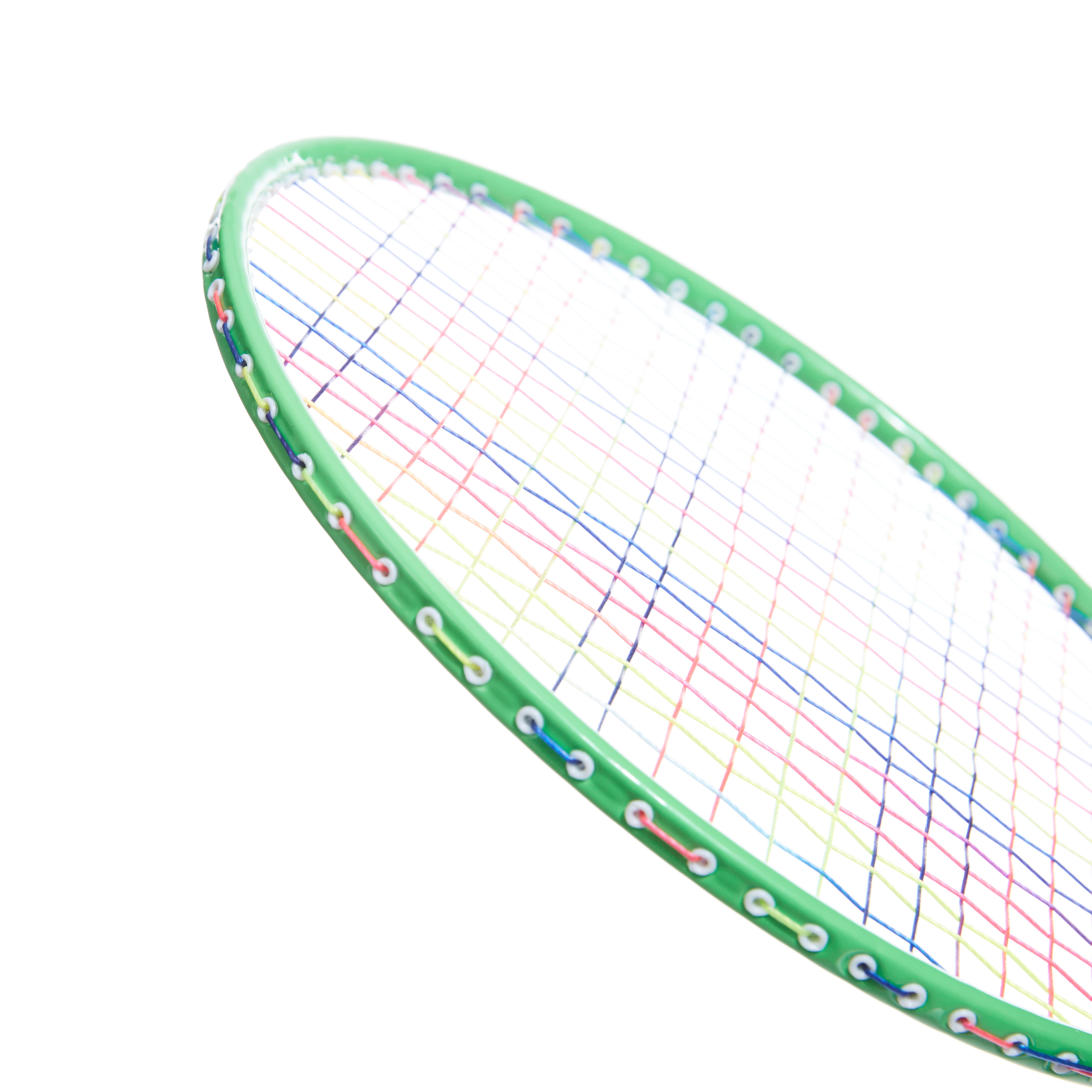 Kids' Badminton Racquet Set - BR Set Discover - Electric green, Orange ...