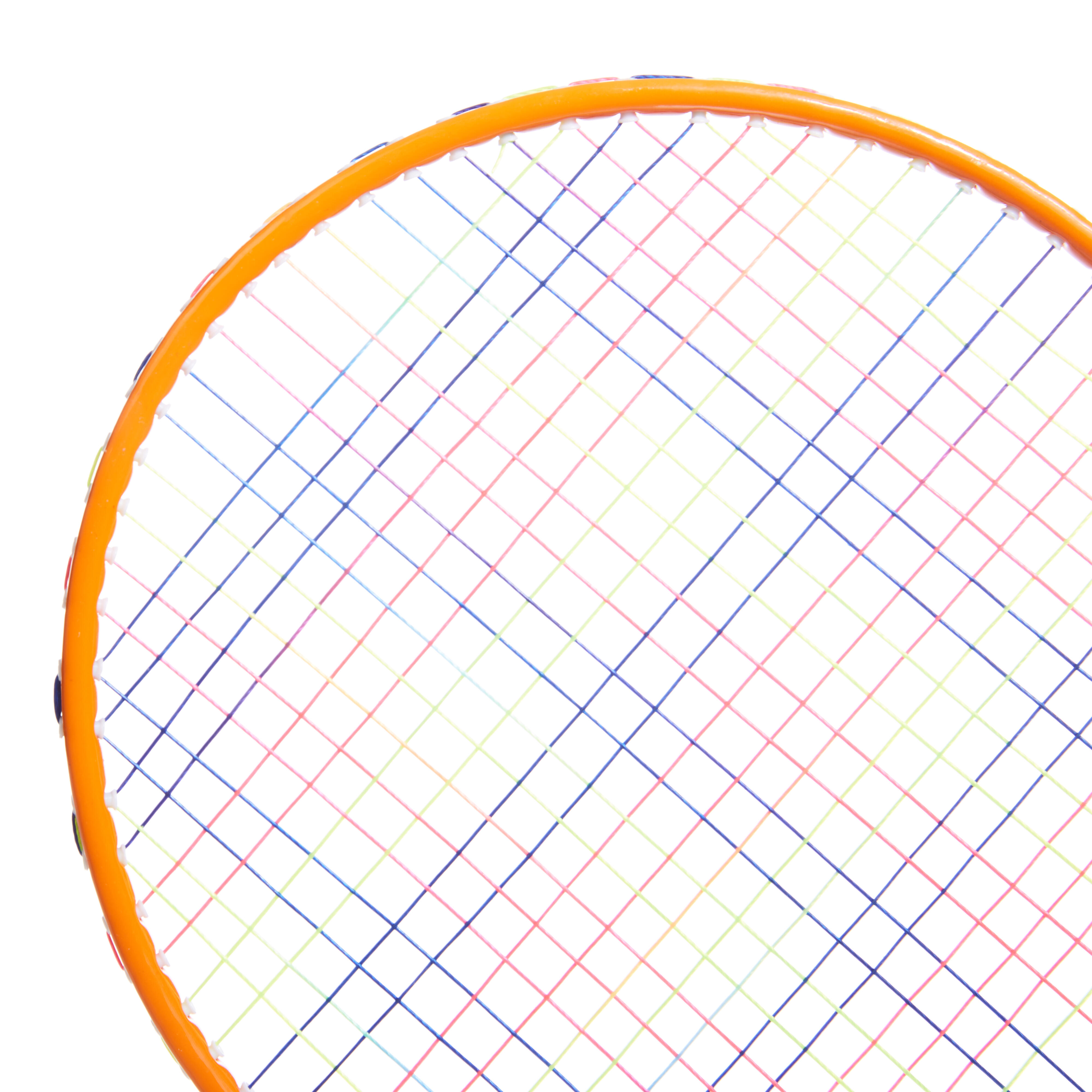 Kids' Badminton Racquet Set - BR Set Discover - Electric green, Orange ...