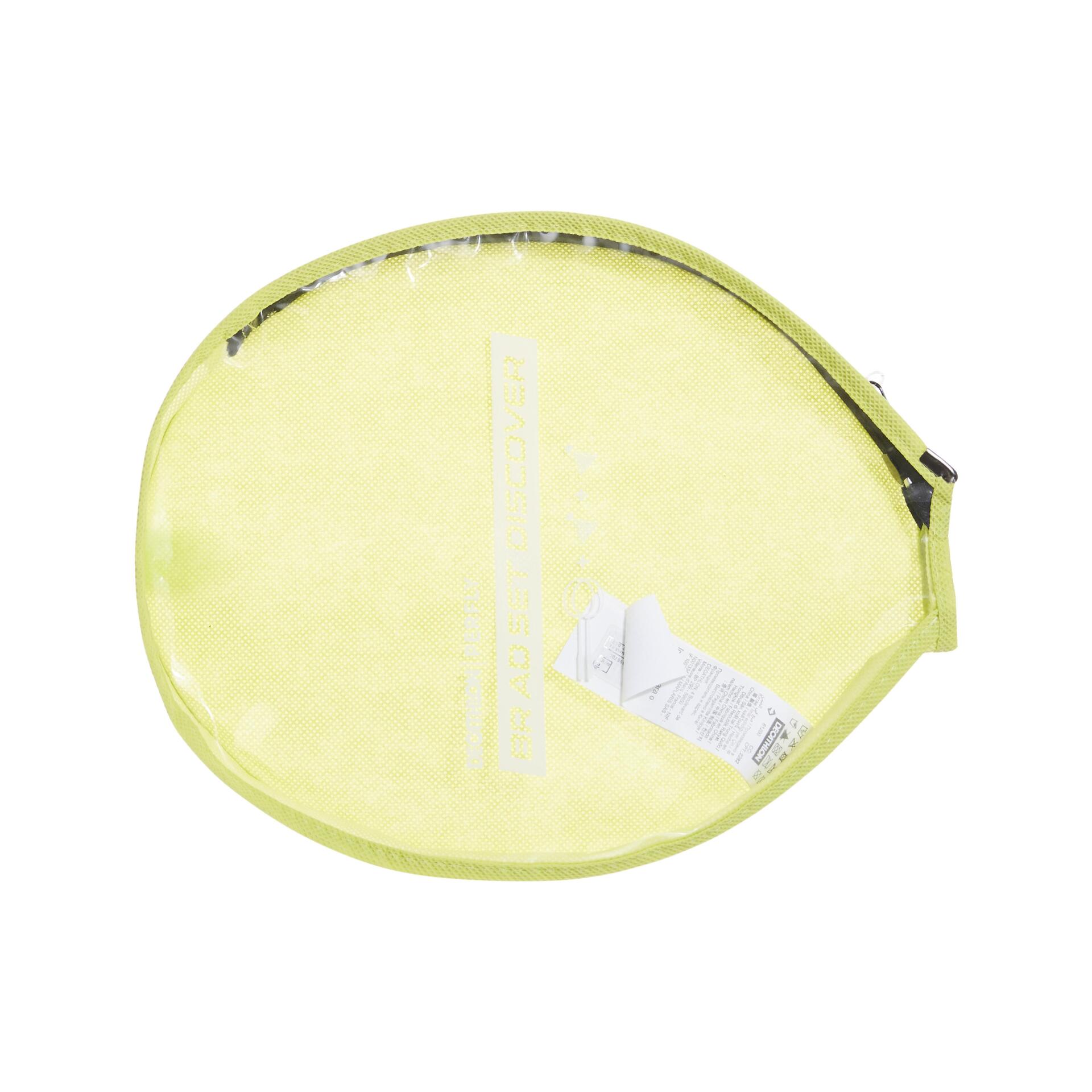 ADULT BADMINTON RACKET BR AD SET DISCOVER GREEN YELLOW