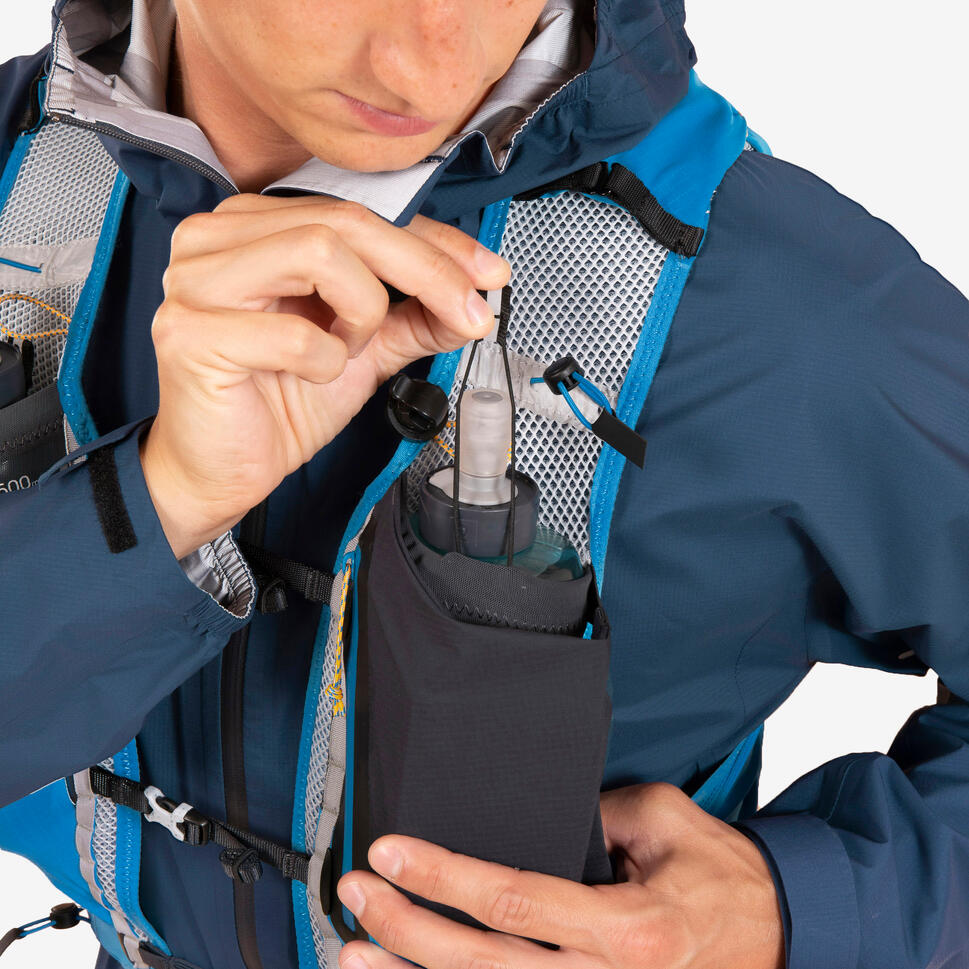 Sac trail running mixte + poche à eau 1L incluse - KIPRUN 900 10L BEIGE ...