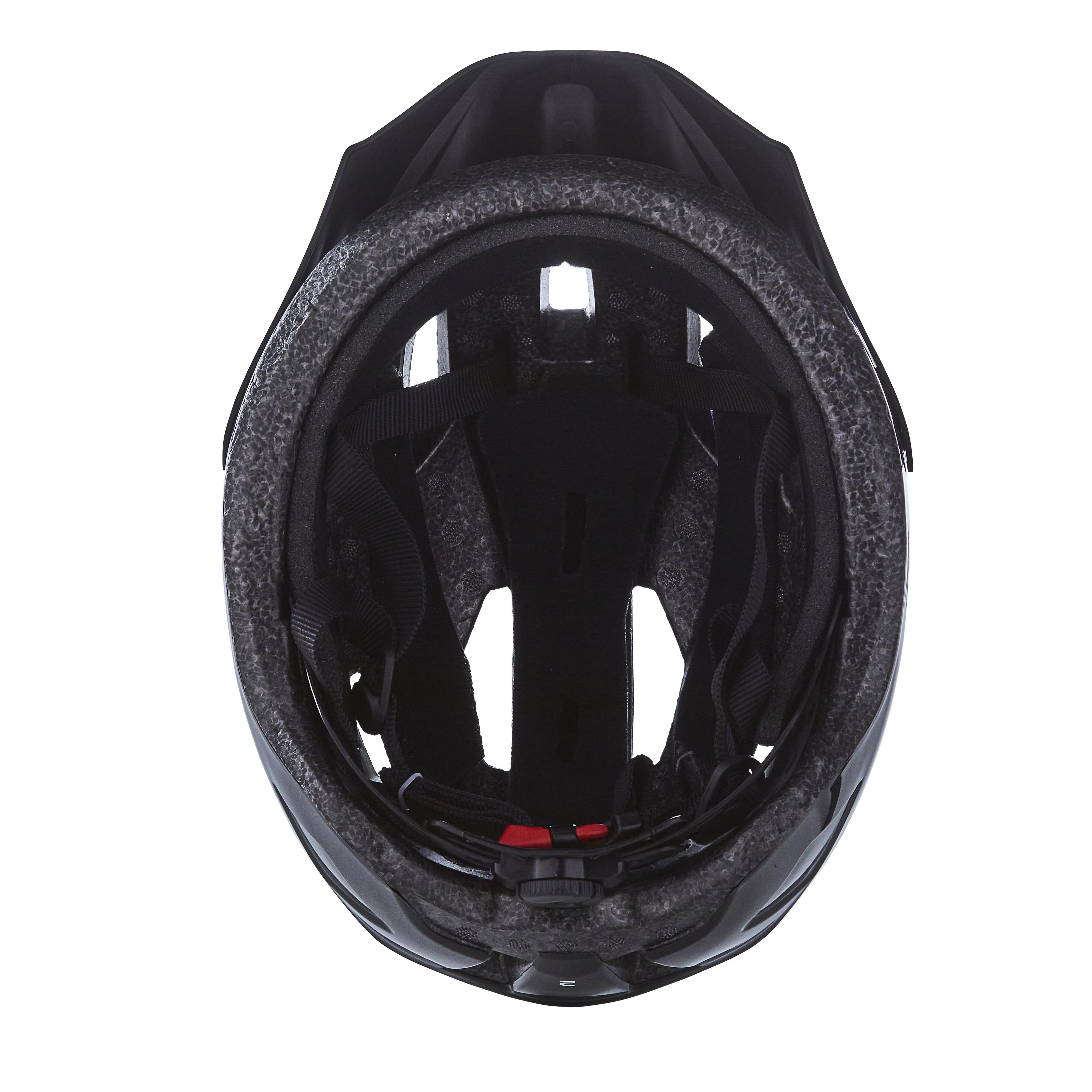 Mountain Bike Helmet - EXPL 50 Black - smoked black - Rockrider - Decathlon