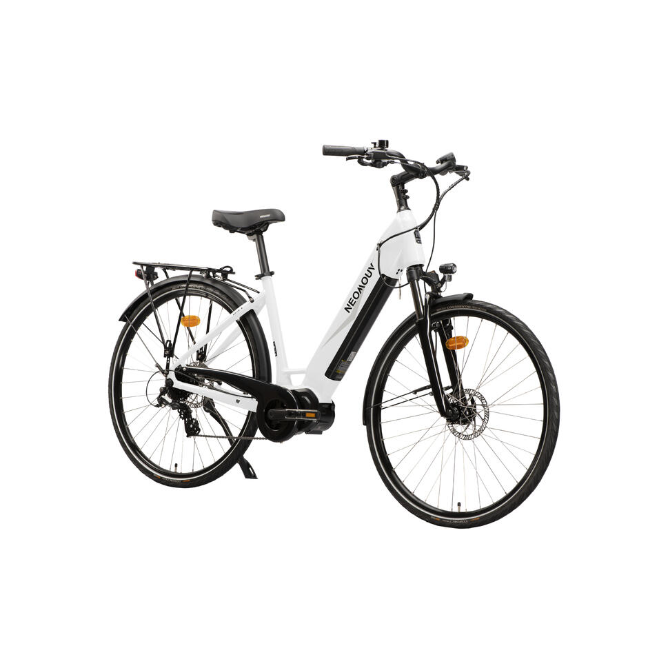 Vélo ville électrique - NEOMOUV Ekia 2 - Blanc NEOMOUV | Decathlon