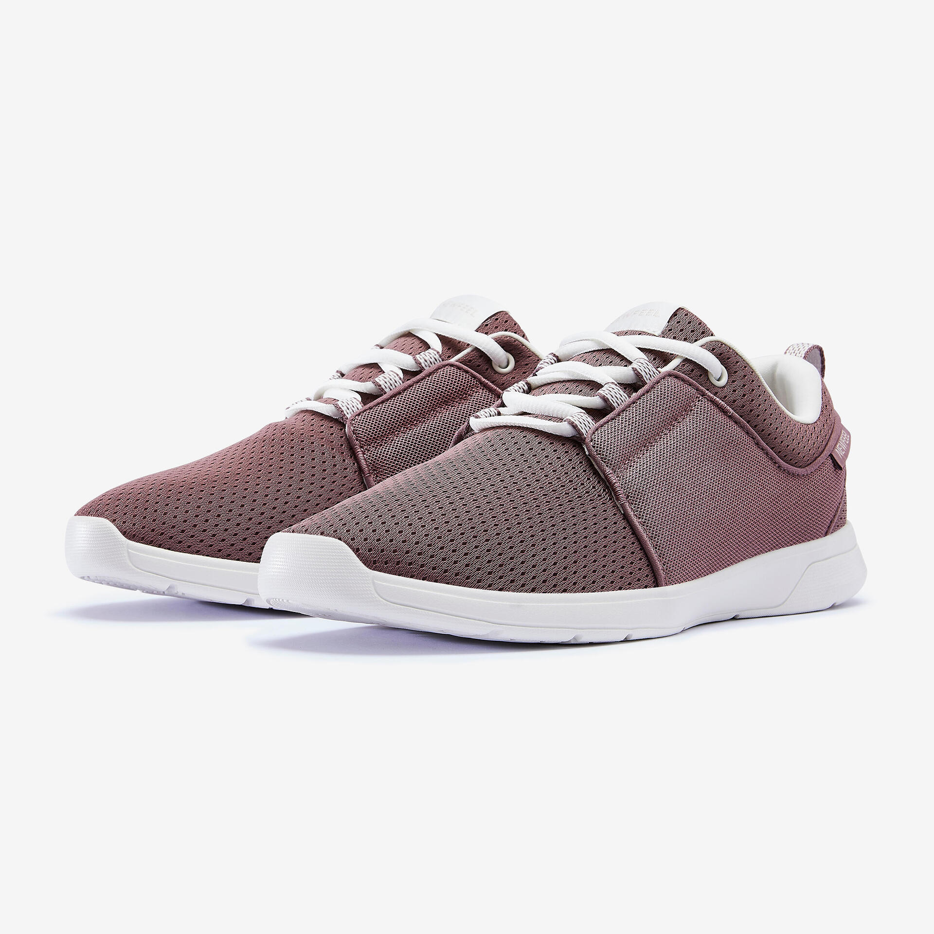 Women's Urban Walking Shoes Soft 140.2 - Taupe Pink
