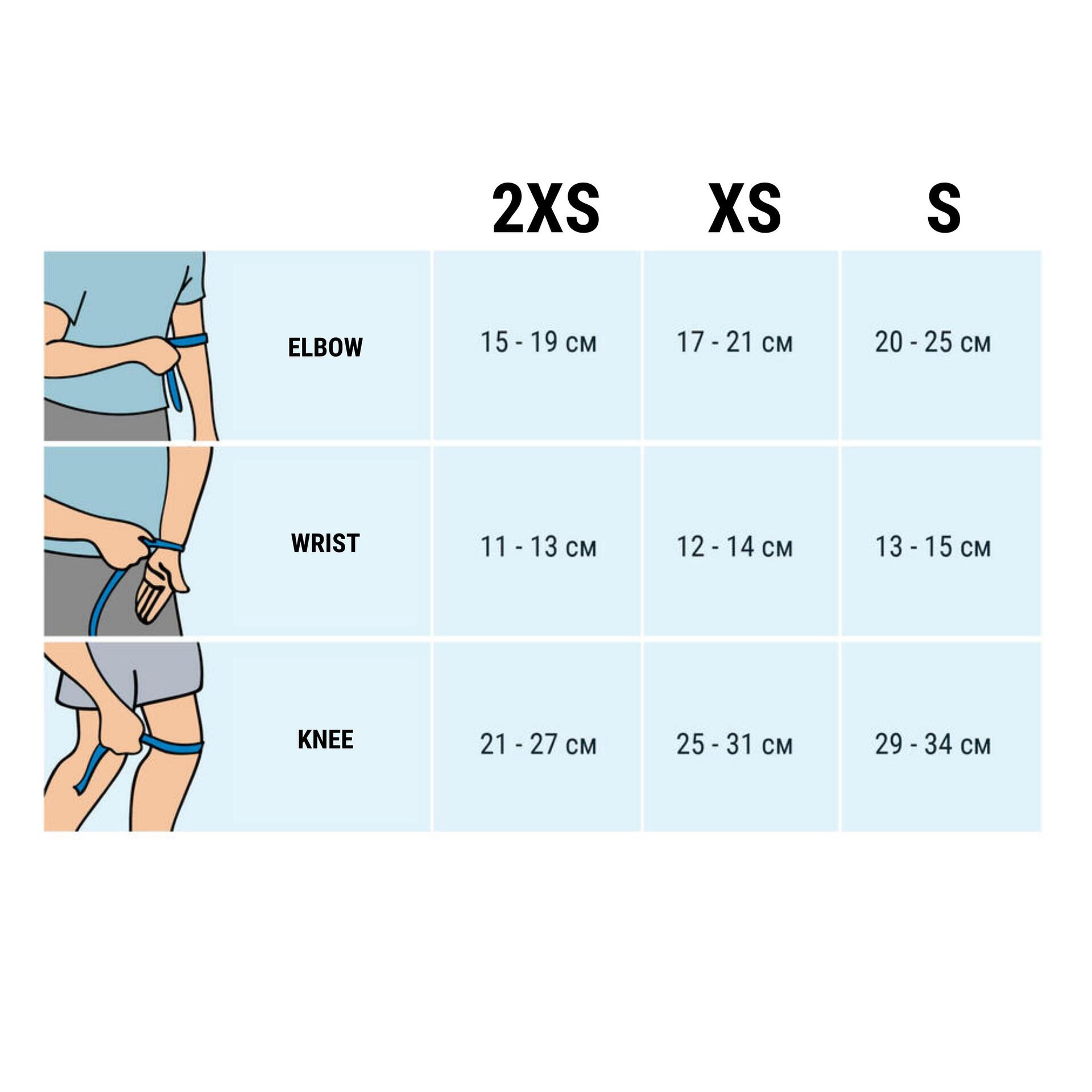 Kids' Inline Skate Protection Pads 3-Piece Play Kit Set - Black