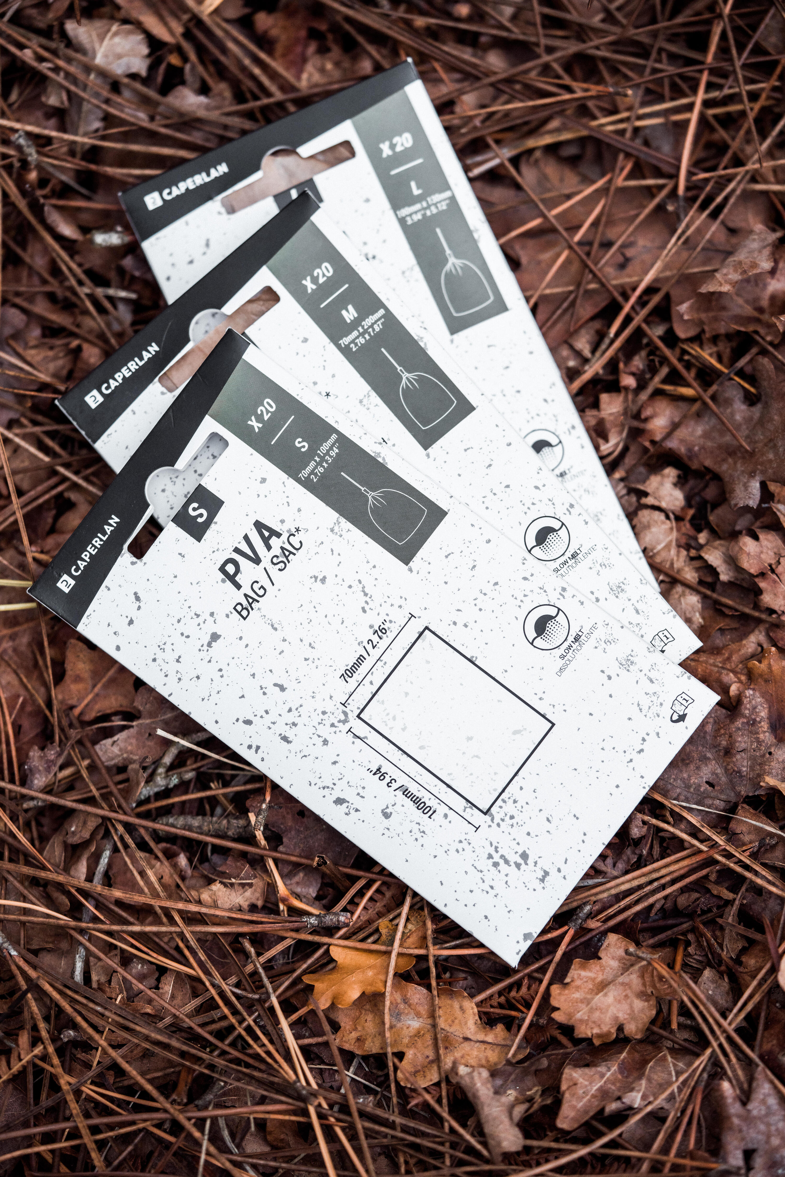 CARP FISHING PVA BAGS M (70x200mm) x20 CAPERLAN | Decathlon