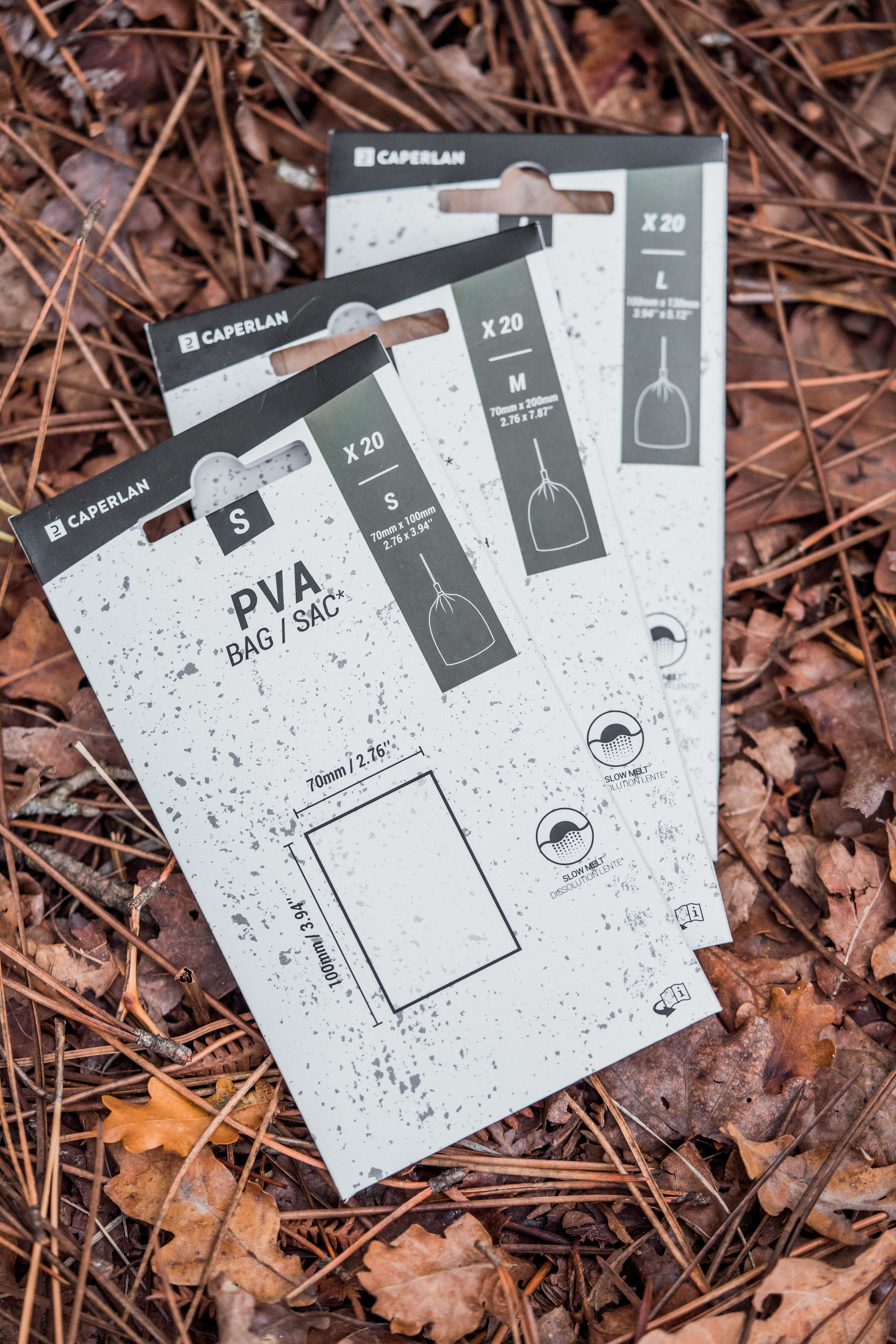 CARP FISHING PVA BAGS M (70x200mm) x20 CAPERLAN | Decathlon