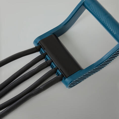 Extenseur de musculation réglable de 5 à 25kg - noir et bleu CORENGTH ...