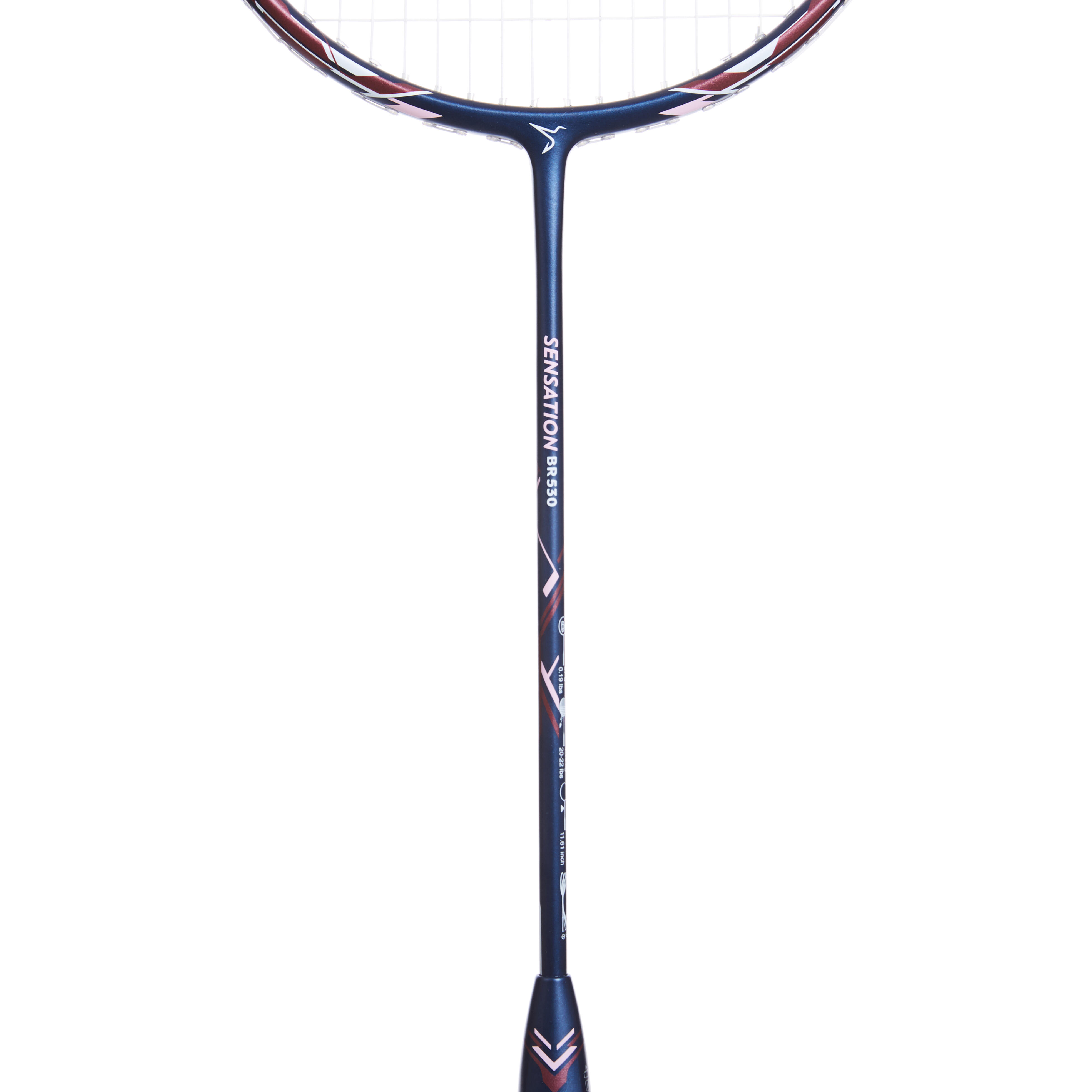 Adult Badminton Racket BR Sensation 530 Pink Navy