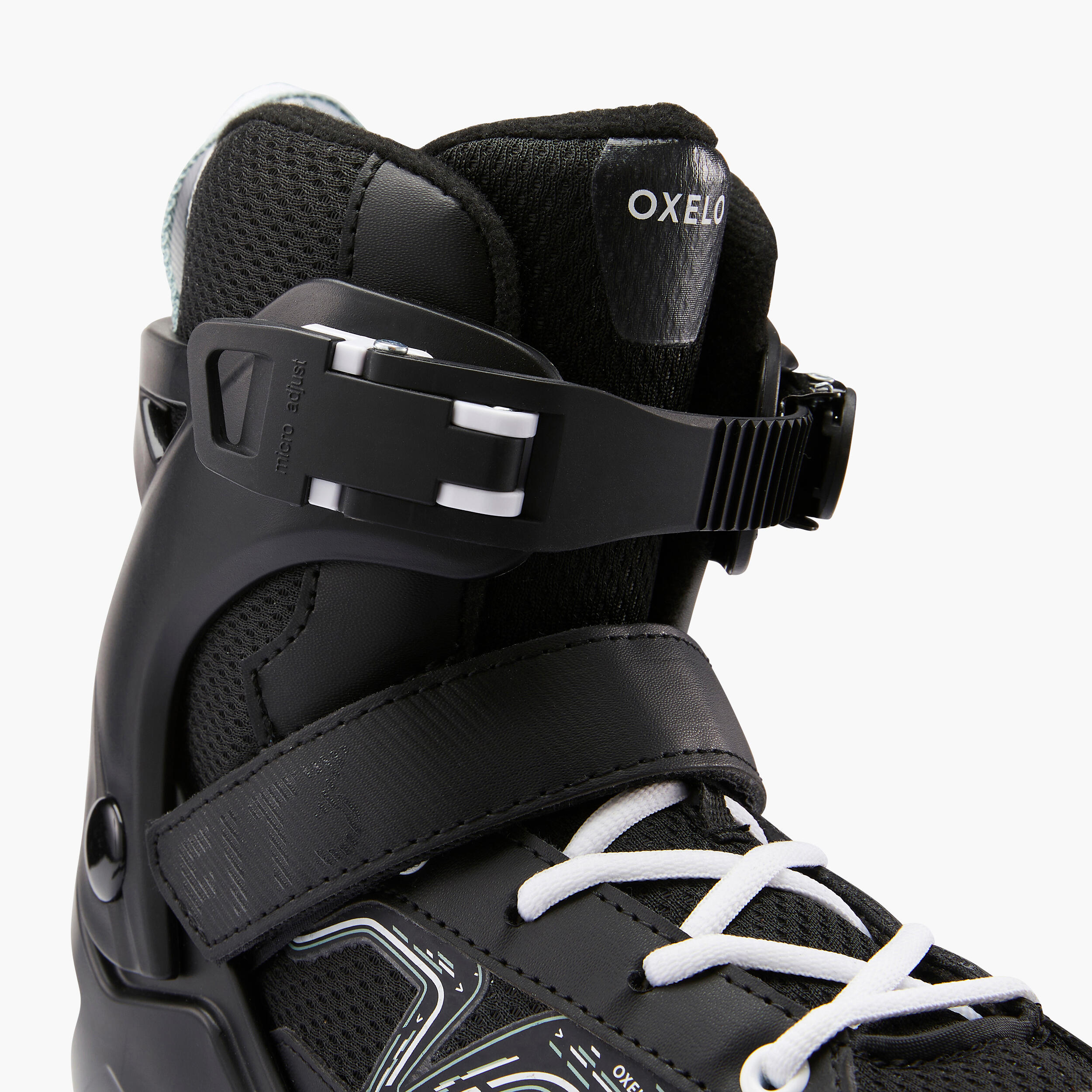 Kids' Inline Fitness Skate Fit3 - Black/Khaki OXELO | Decathlon