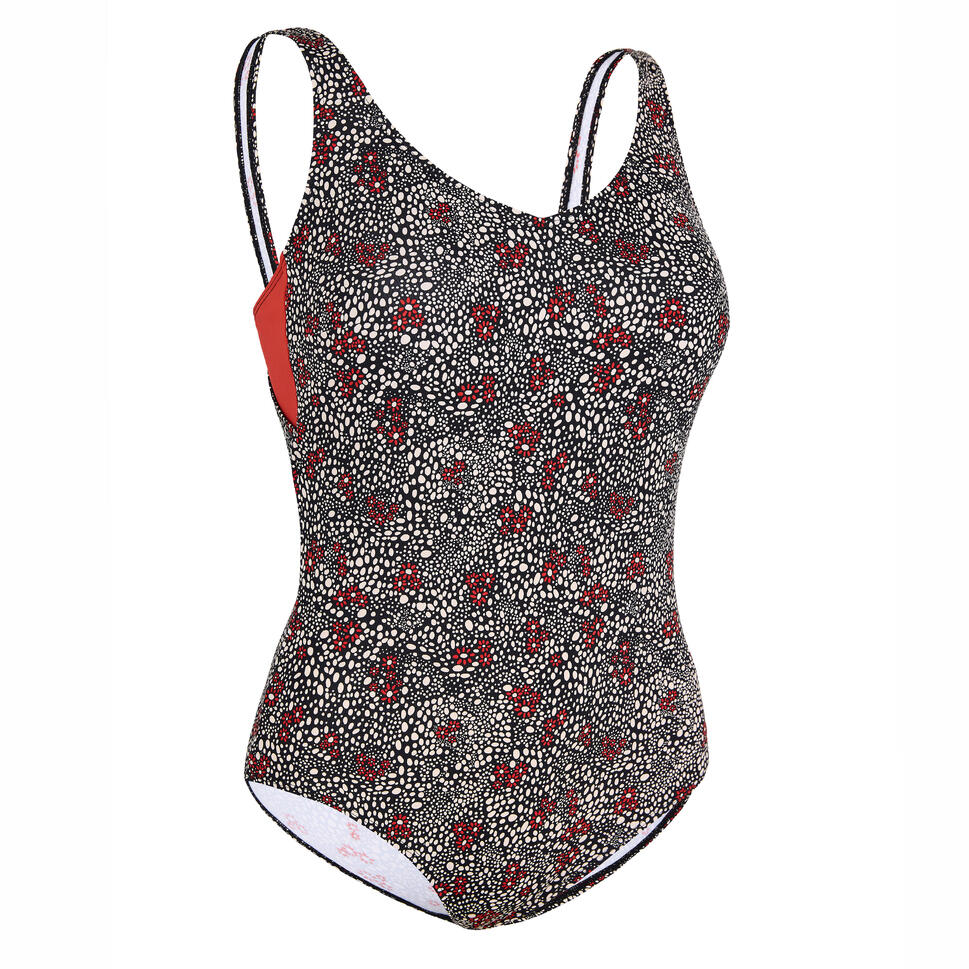 Costume intero acquagym donna ZOEY DAISY nero NABAIJI | DECATHLON