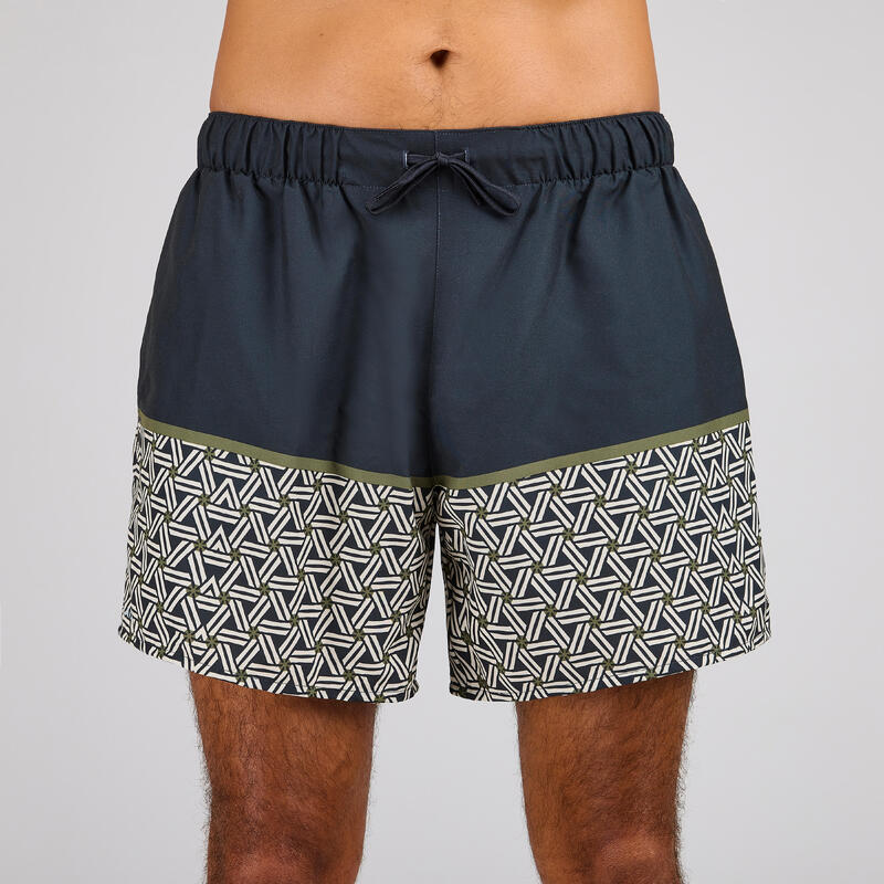 Sörf Boardshort - 15" - Siyah - 100 OLAIAN - Decathlon