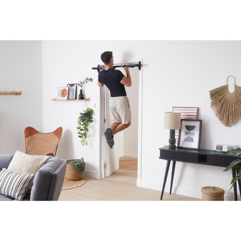 Barre de traction pour porte musculation à fixer sans vis CORENGTH ...