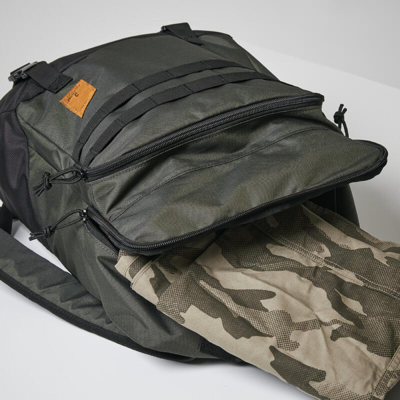 MOCHILA DE CAÇA TACTICAL 100 20 L Preto SOLOGNAC - Decathlon