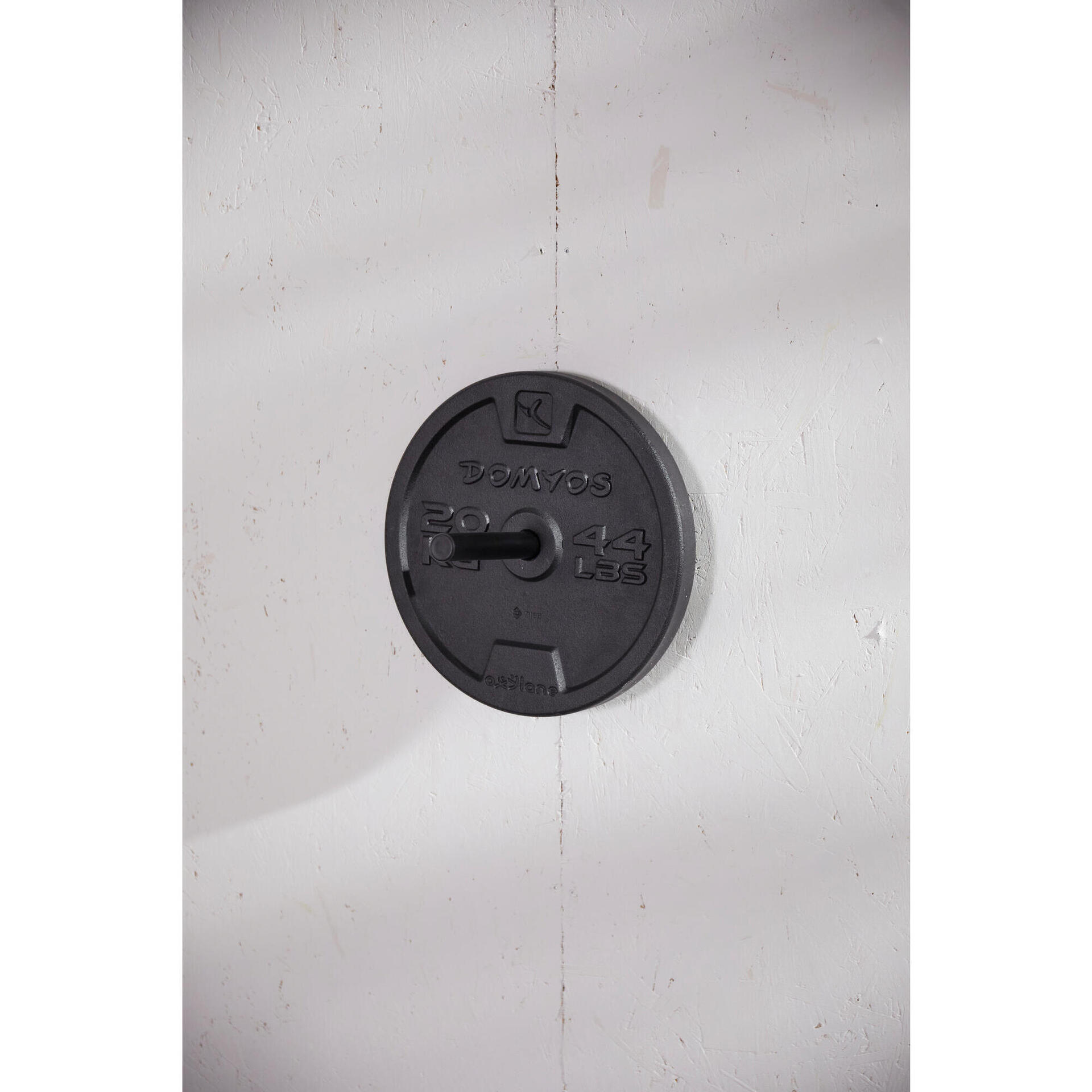 Wall-Mounted Weight Training Plate Rack 28 and 50 mm Twin-Pack