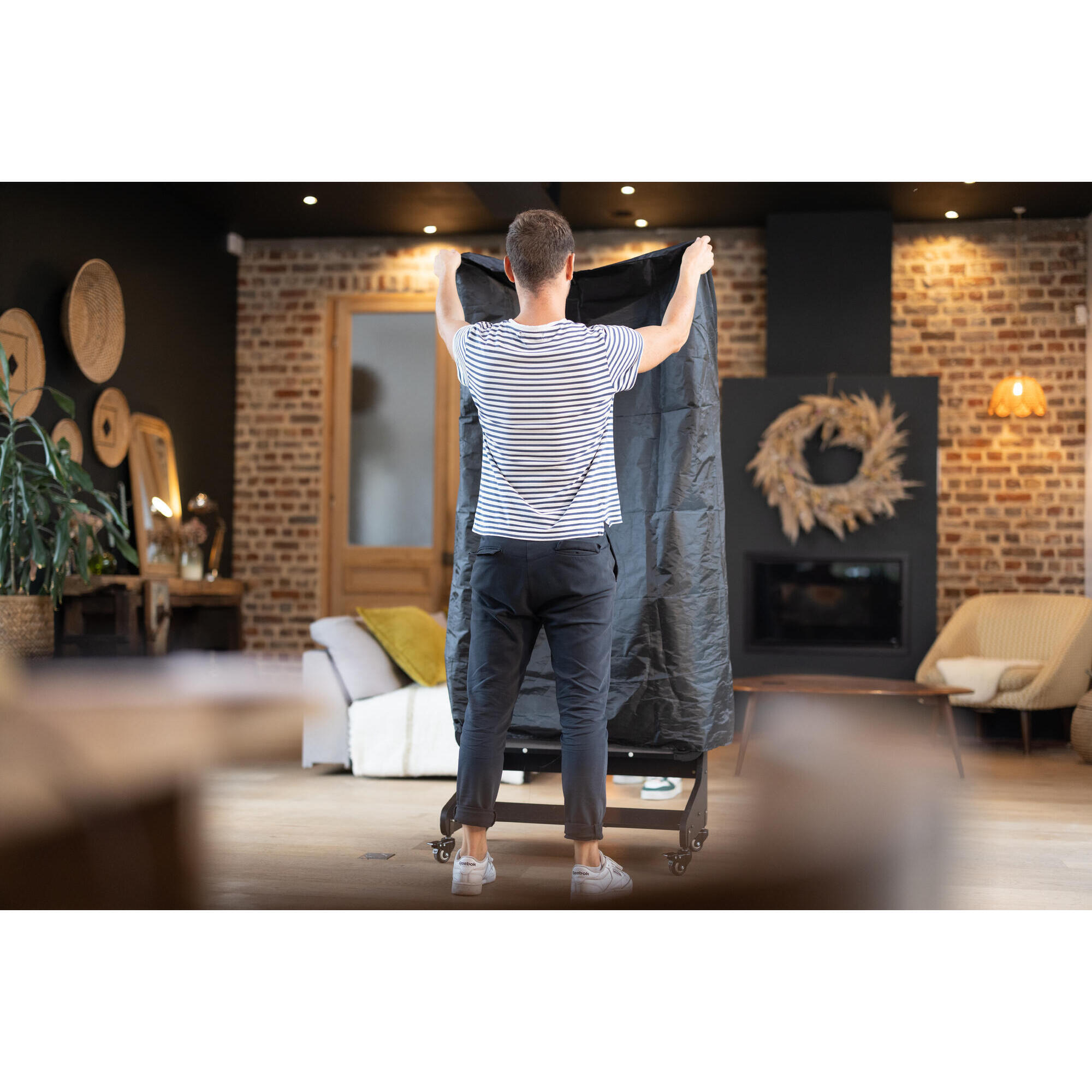 Folding Pool Table - BT 500 Grey - Pongori - Decathlon