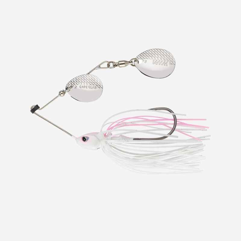 SPINNERBAIT SPINO CPT 7 G WHITE PINK - Decathlon