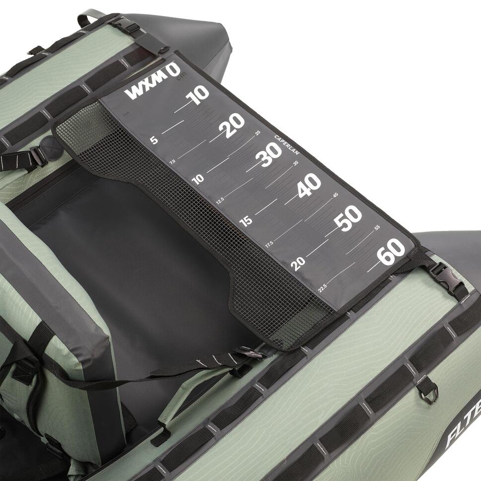 FLOAT TUBE PECHE FLTB-5 V2 VERT LIMITED MOTORISABLE CAPERLAN | Decathlon