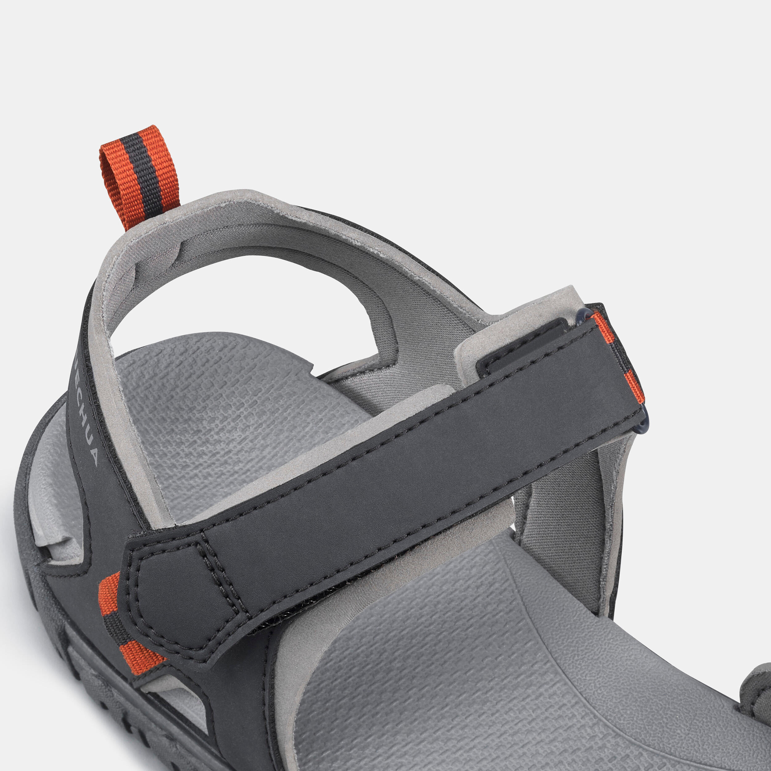 Men’s Hiking Sandals - NH 100 - Carbon grey, Iron grey - Quechua ...