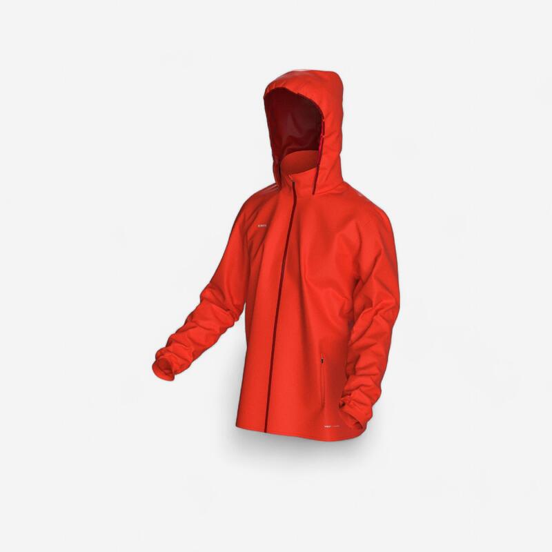 Rainproof Football Jacket Viralto Club - Black KIPSTA - Decathlon