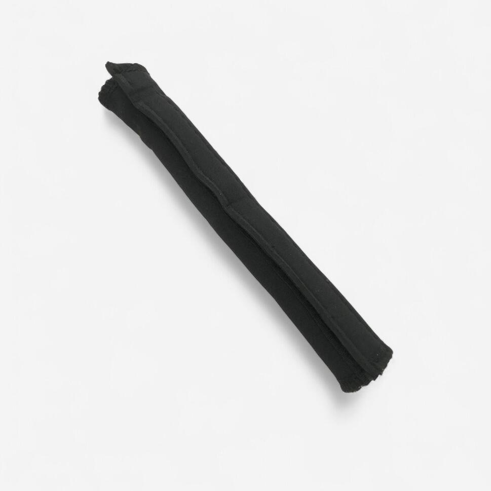 ELOPS Kabelbescherming lycra klittenband 180 mm x 80 mm zwart | Decathlon