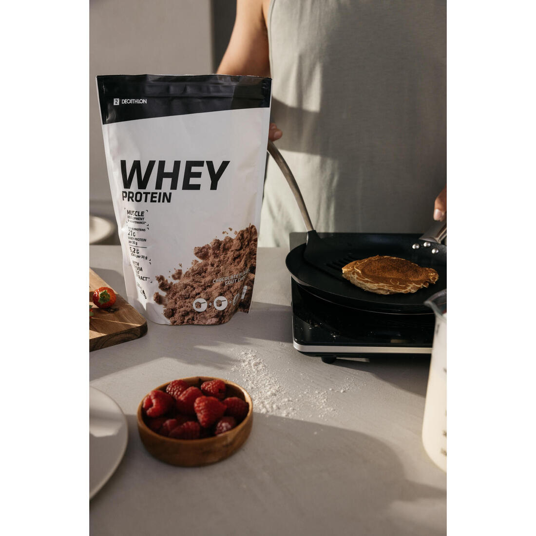 Whey protein chocolat 900g | Decathlon
