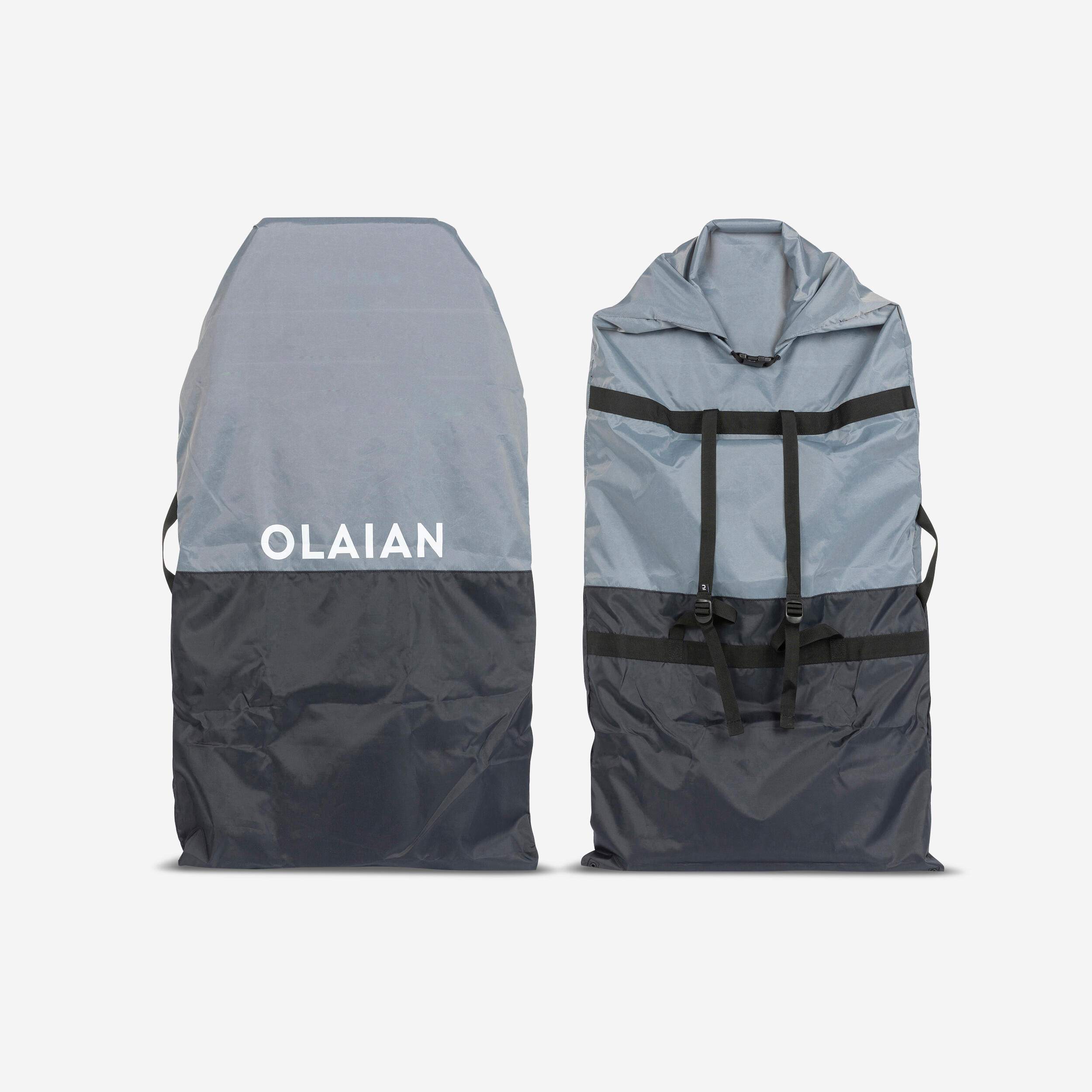 Funda de bodyboard compacta y ajustable Radbug 100 gris - Decathlon