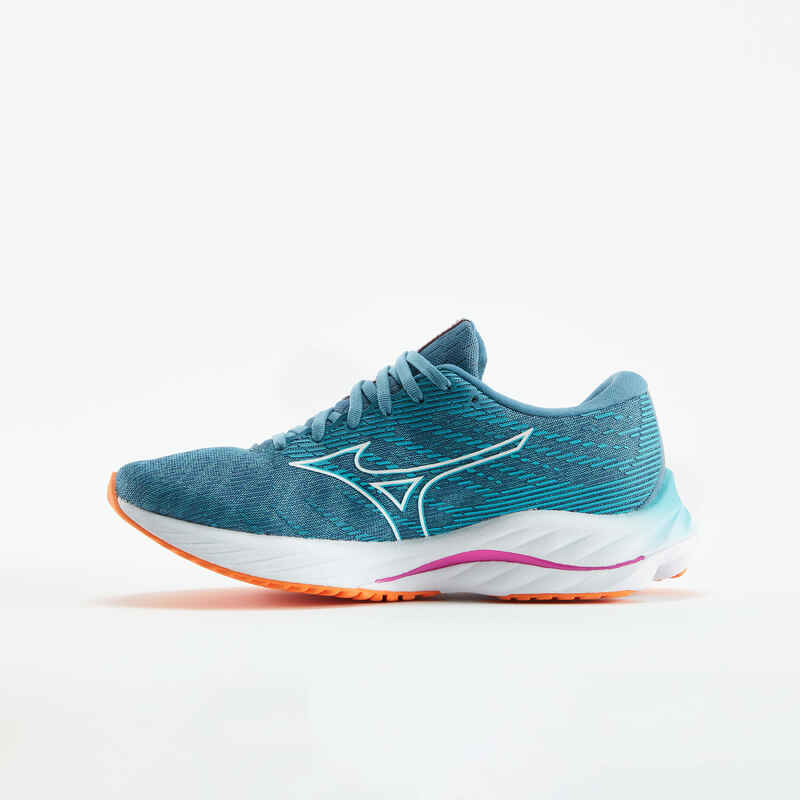Laufschuhe Damen Mizuno - Wave Rider 26 grau - Decathlon