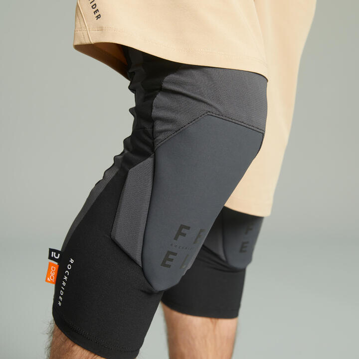 Genouillères vélo VTT All-mountain Enduro FEEL D_STRONG D3O® ROCKRIDER ...