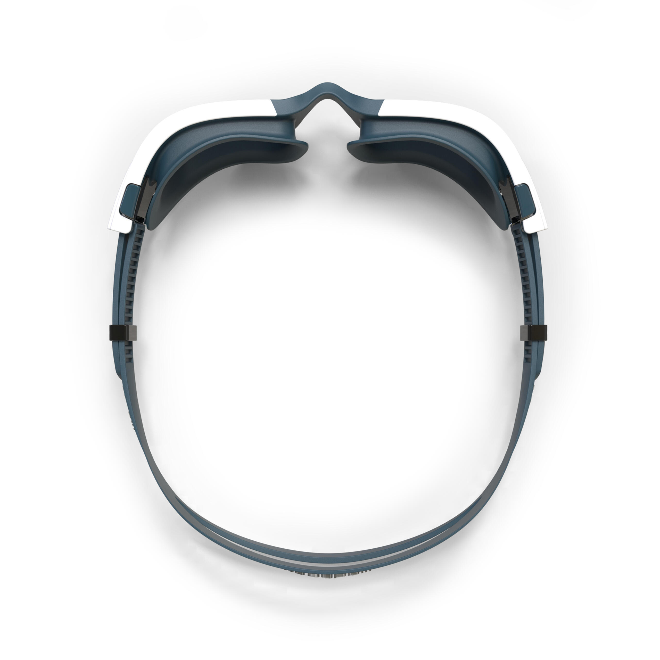 SPIRIT swimming goggles - Mirror lenses - Small - Blue orange DECATHLON ...