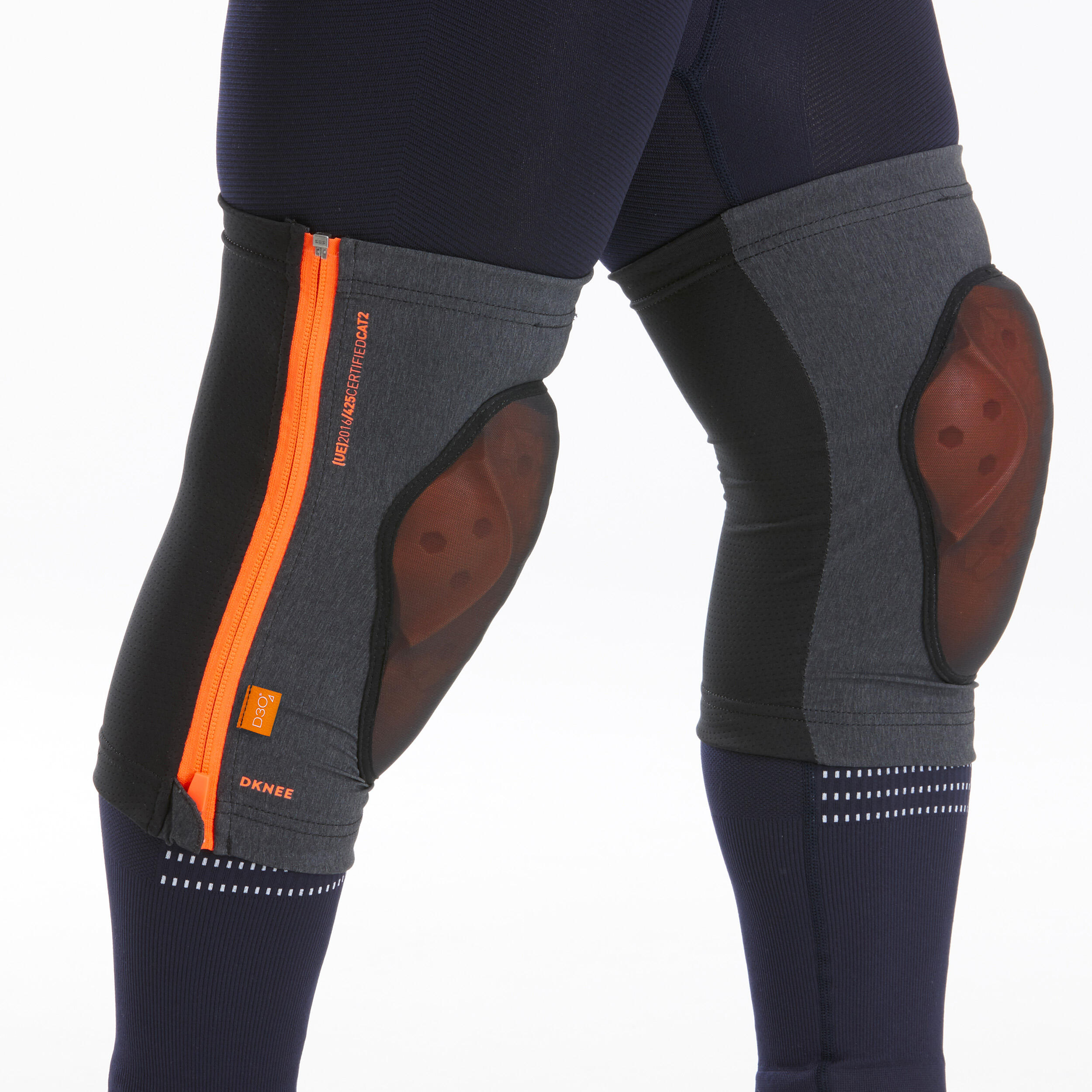 Adult Snowboarding Knee Protector - DKNEE D3O - Black | Decathlon