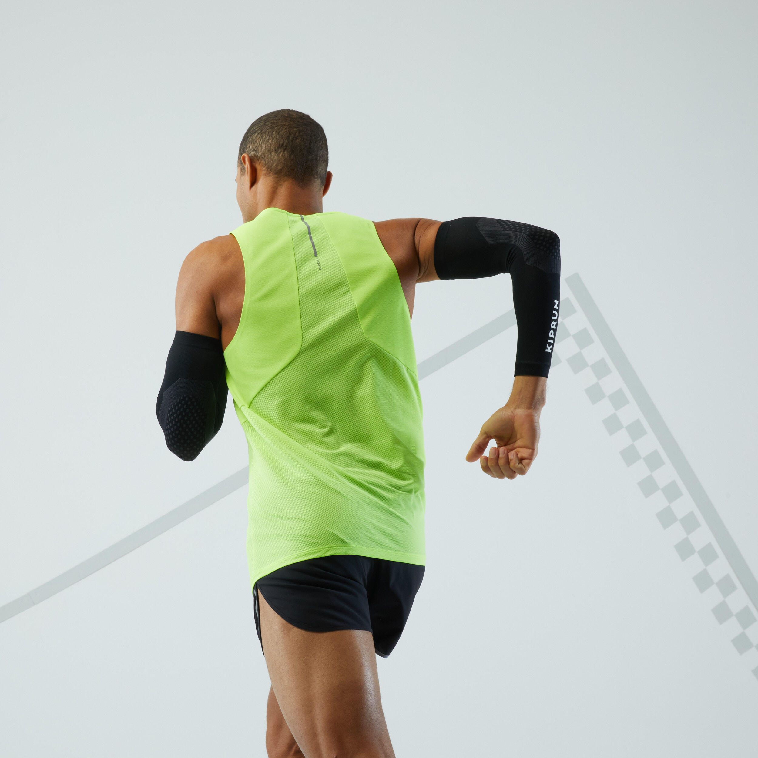 Anti-Cold Knit Arm Guard - Black