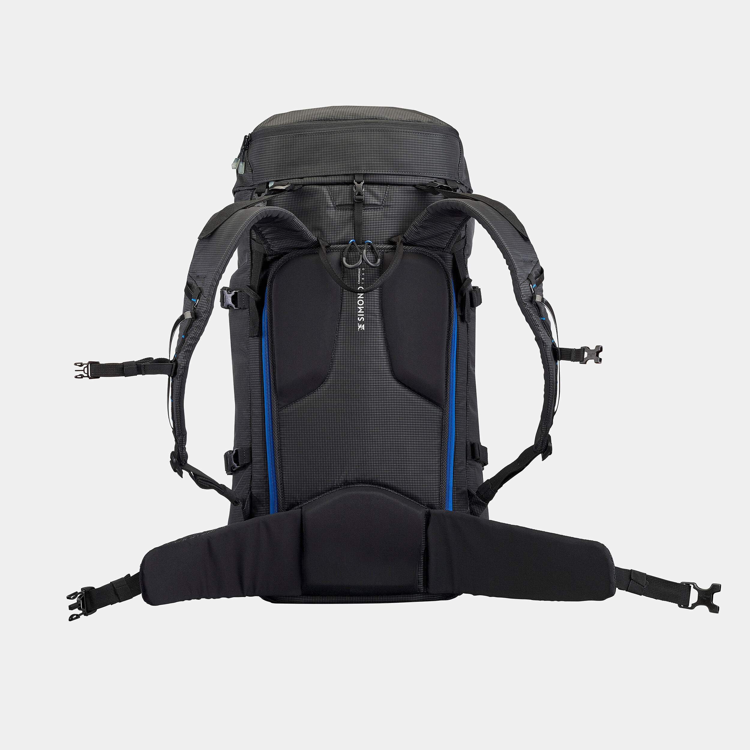 Mountaineering backpack 40 litres - alpinism 40 evo black SIMOND ...
