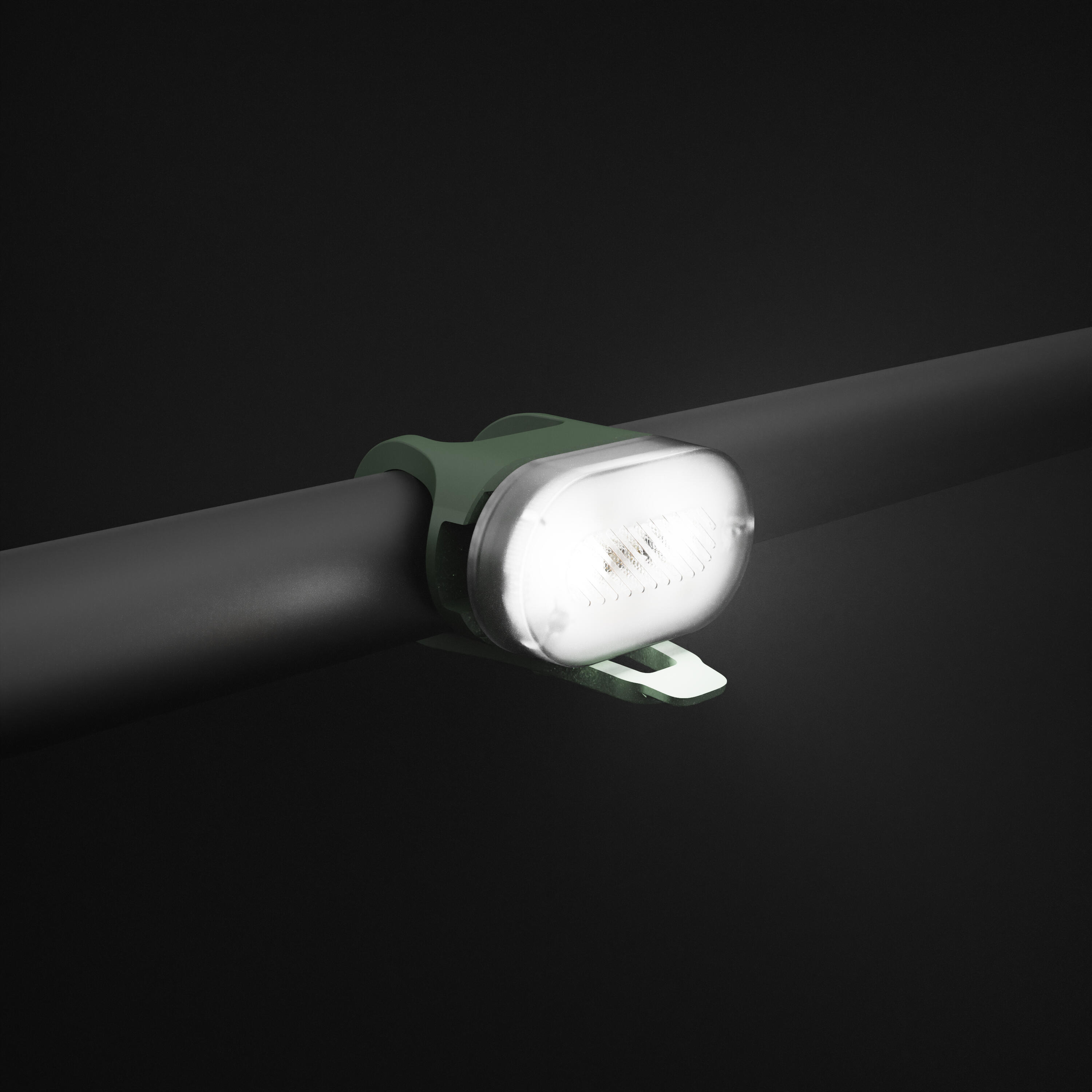 Front/Rear USB Clip Bike Light SL510 - Green - Decathlon