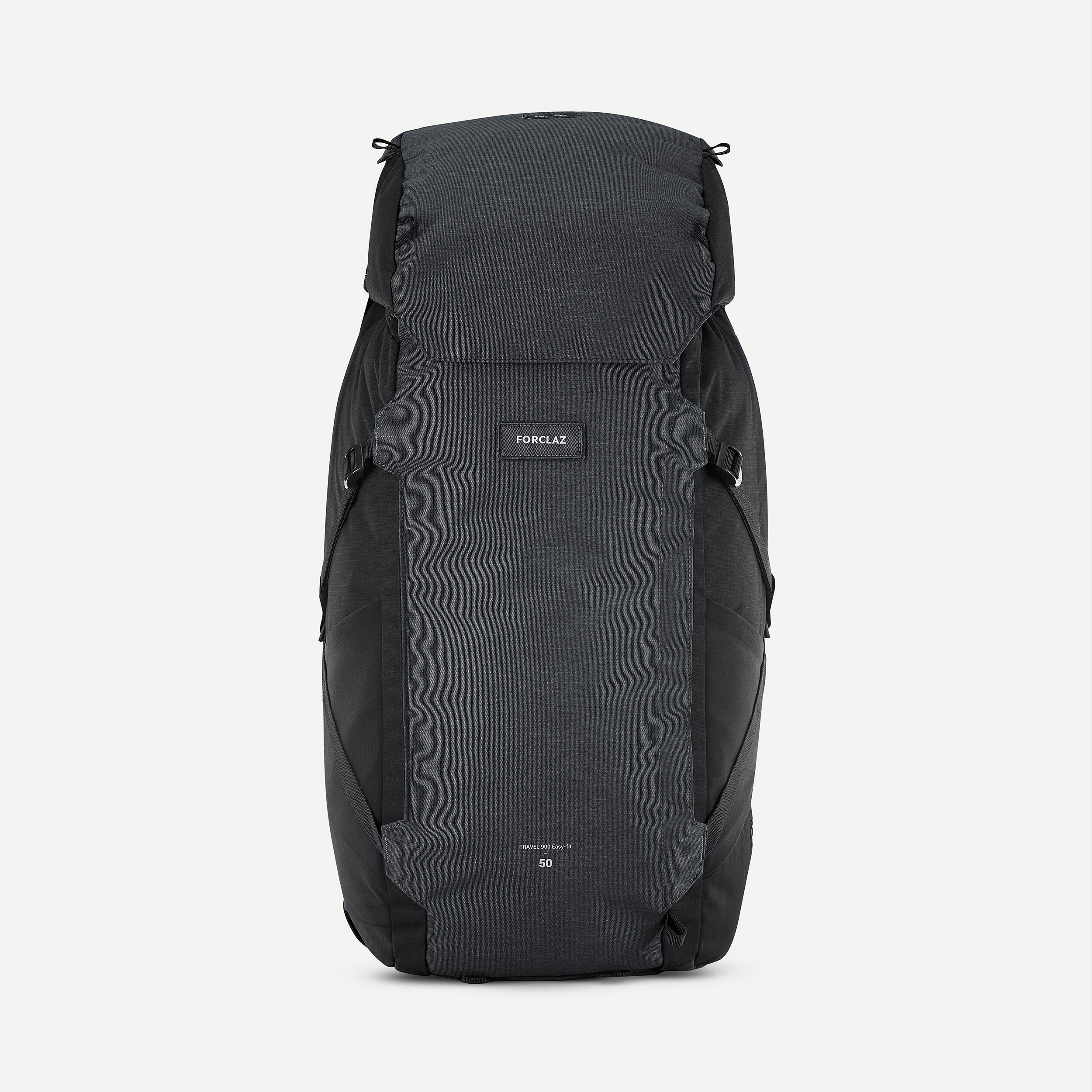 Trekking 50+6L Backpack Travel 900 - Black