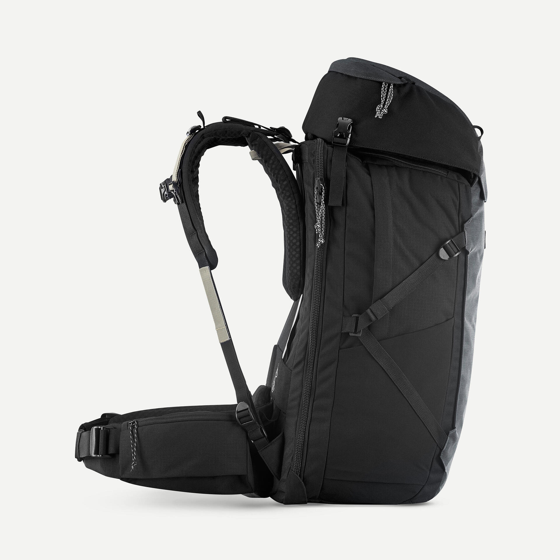 Ransel Trekking Travel pria 50+6L dengan lubang koper – Travel 900