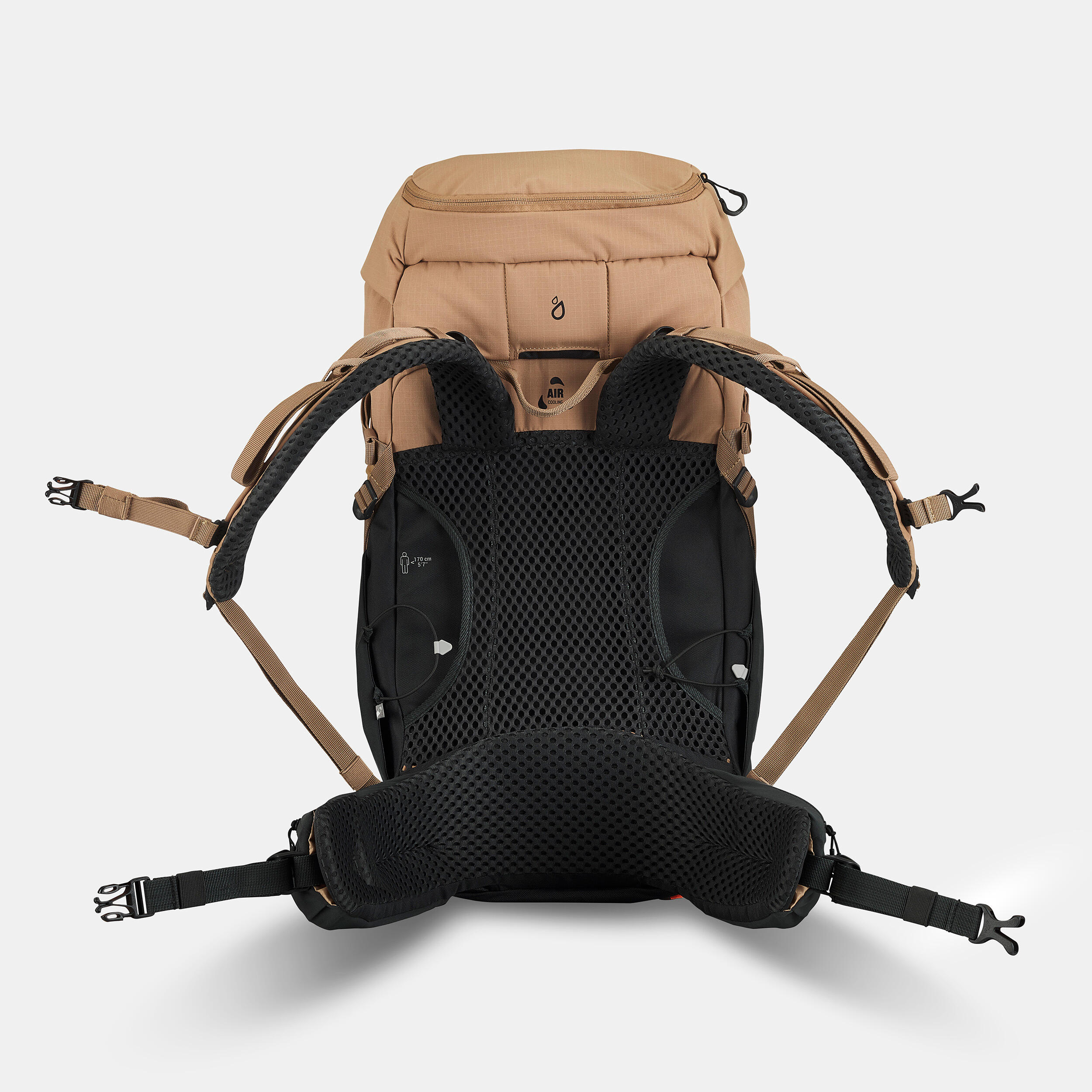 Quechua By Decathlon Quechua Mh500 40l Hiking Backpack 25L Hiking