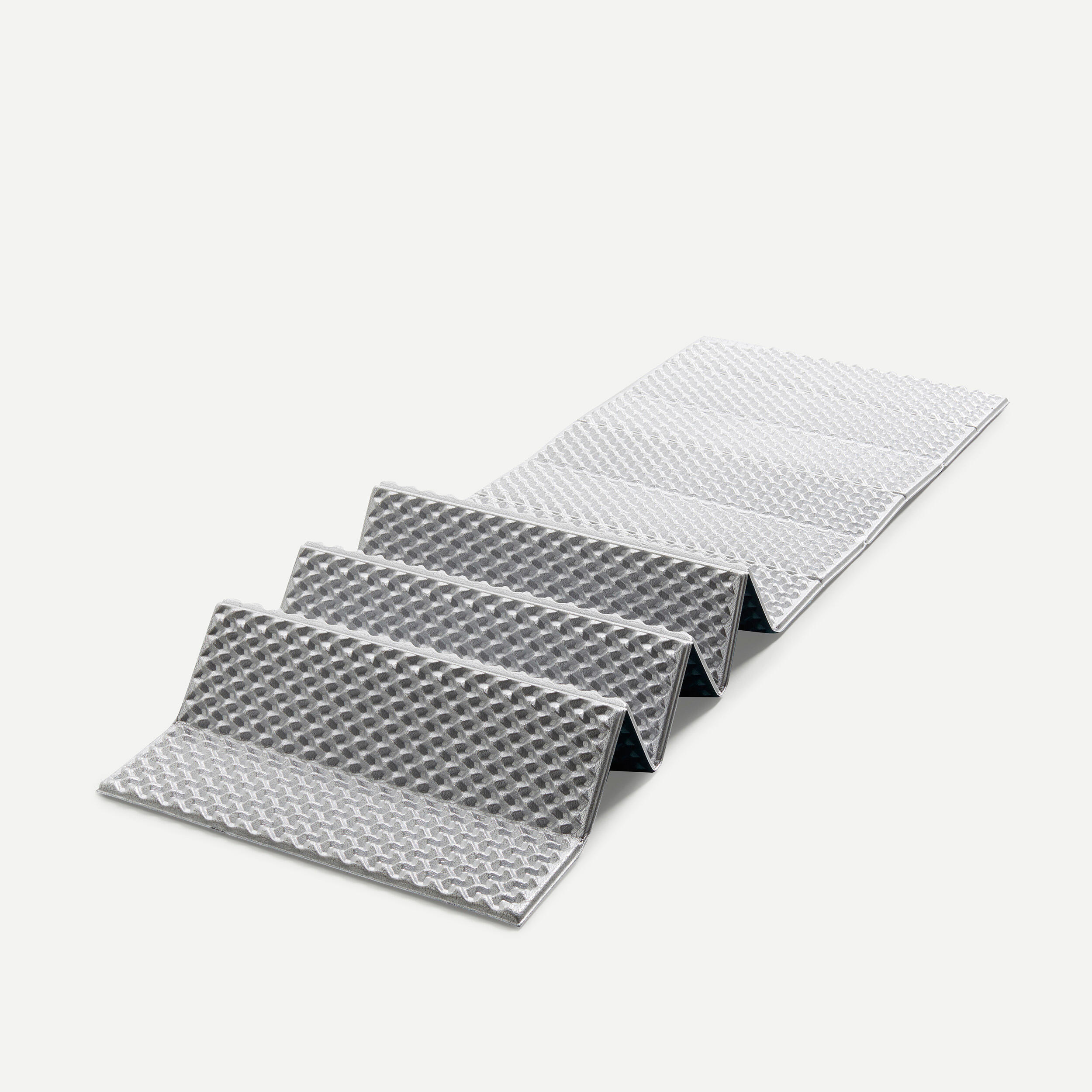 Trekking Insulated Foam Folding Mattress Forclaz Trek 100 - Grey