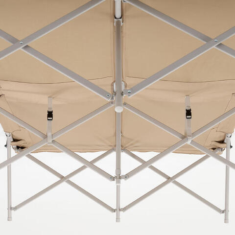 Brandina campeggio CAMP BED SECOND 130 cm beige - 2 persone QUECHUA ...