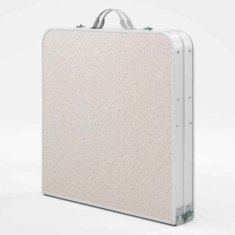 FOLDING CAMPING TABLE - 4 STOOLS - 4 TO 6 PEOPLE - Decathlon